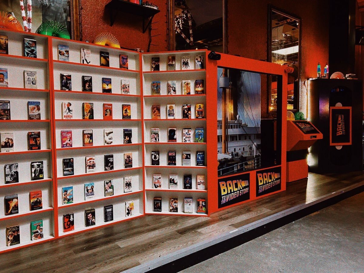 A Nostalgic Movie Rental-Themed Bar Pops Up in Boston This Fall