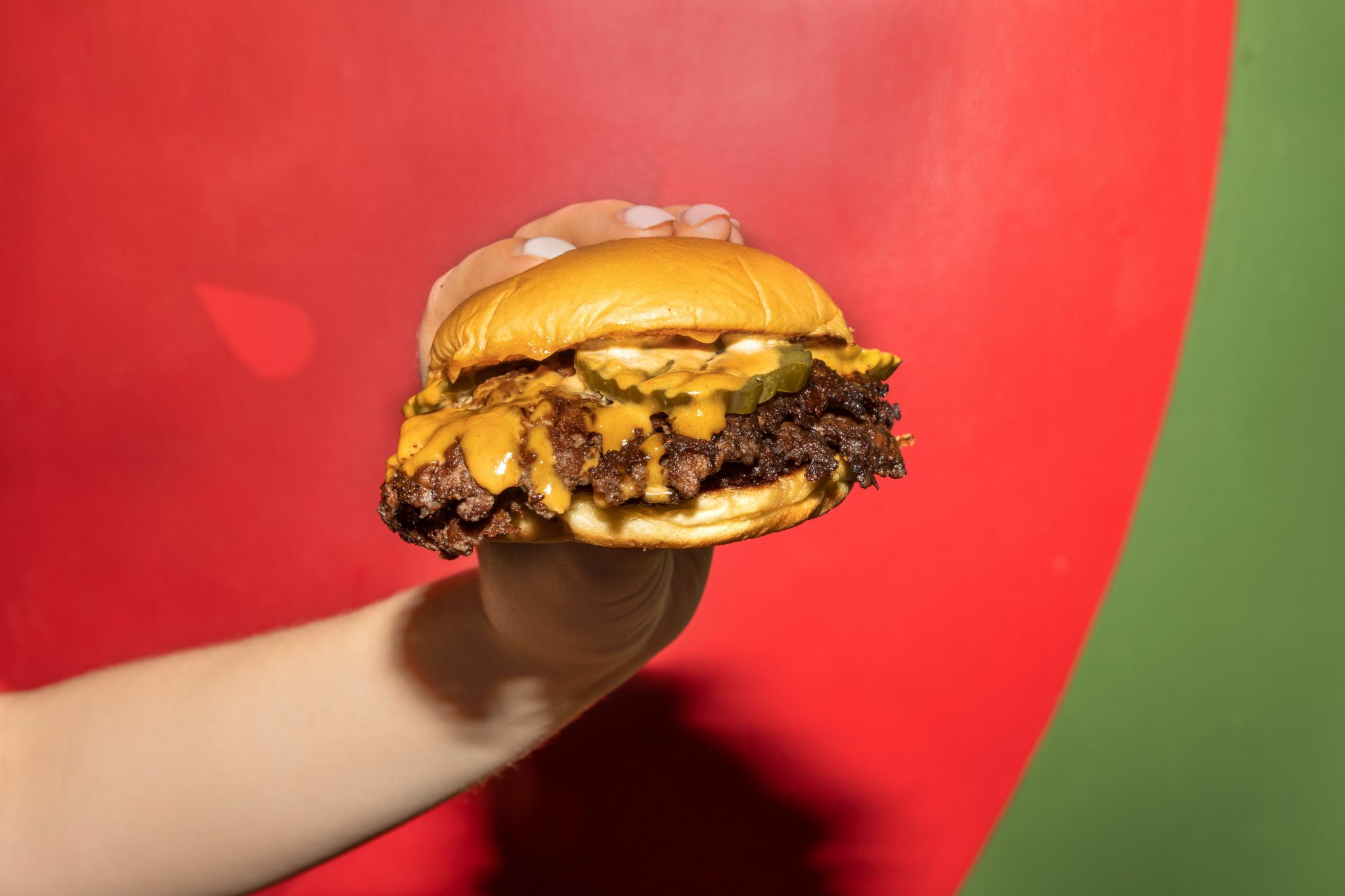 500 Free Cheeseburgers at For The Win Beverly Center | Things to do in ...