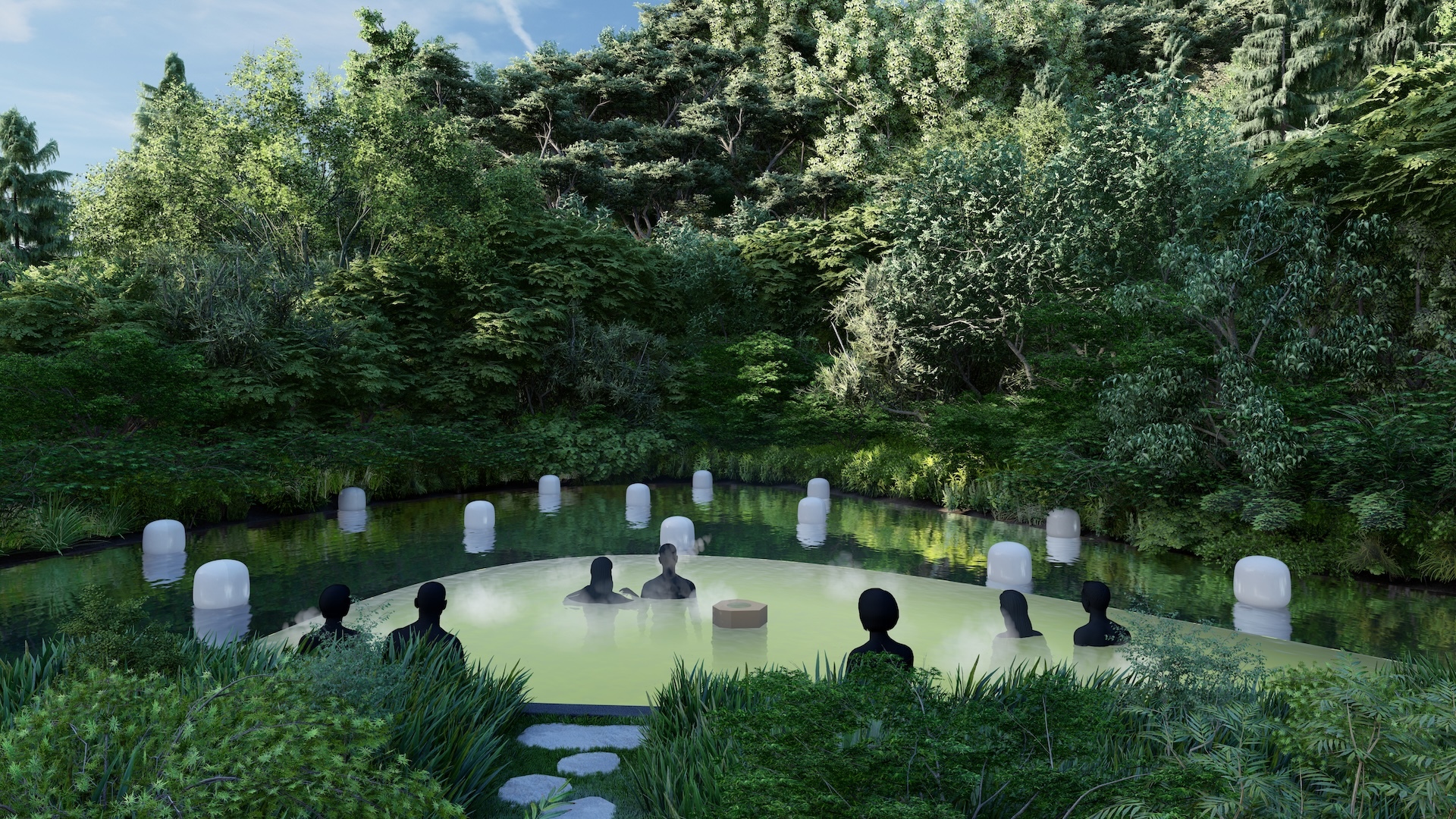 teamLab opens a new permanent exhibition at a rice terrace in Ibaraki
