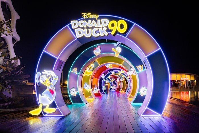 Donald Duck’s 90th Anniversary Celebration Lights Up VivoCity’s Sky ...