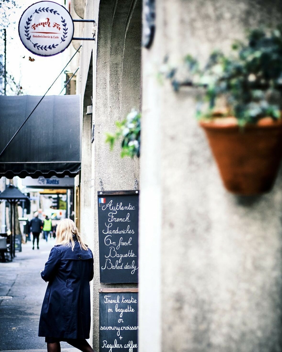 French Fix is a popular café in Melbourne's CBD for tasty baguettes
