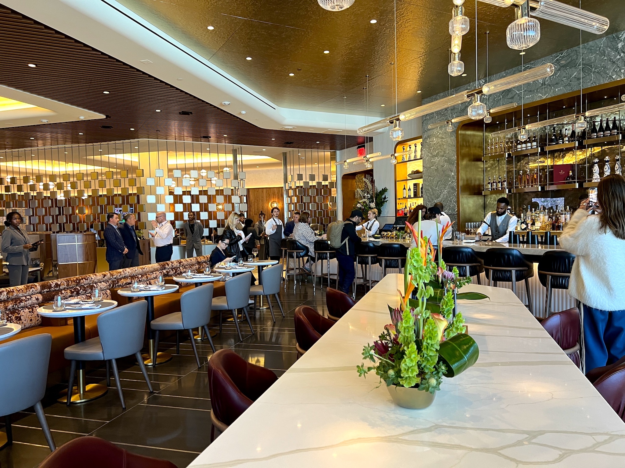 I was one of the first people to see LAX’s swanky new Delta One Lounge ...