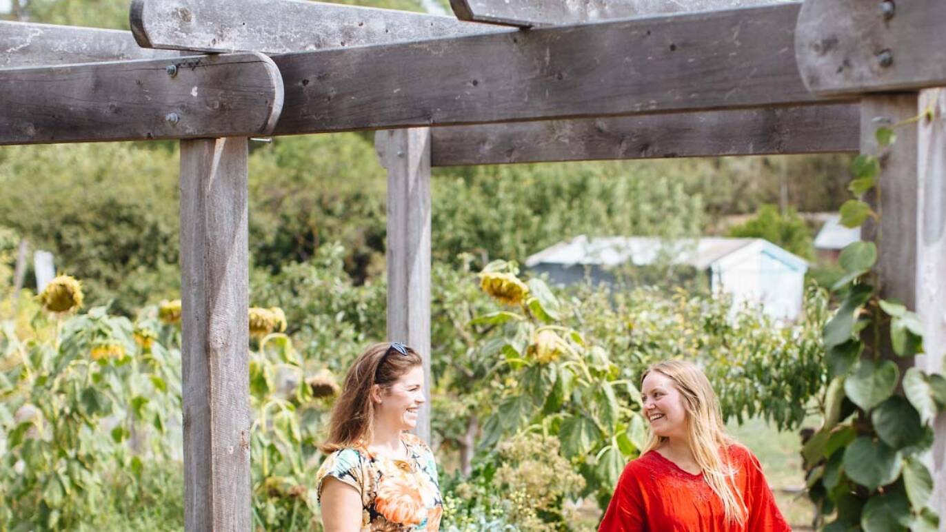 CERES is a community garden and environment hub in Melbourne