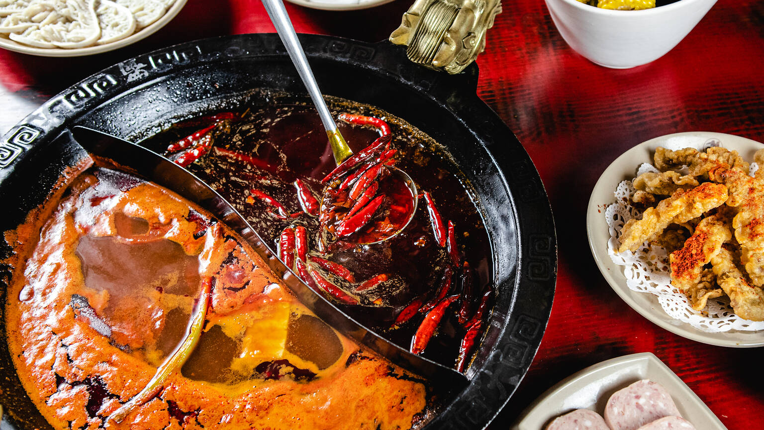 Panda Hot Pot is a theatrical hot pot extravaganza in Carlton