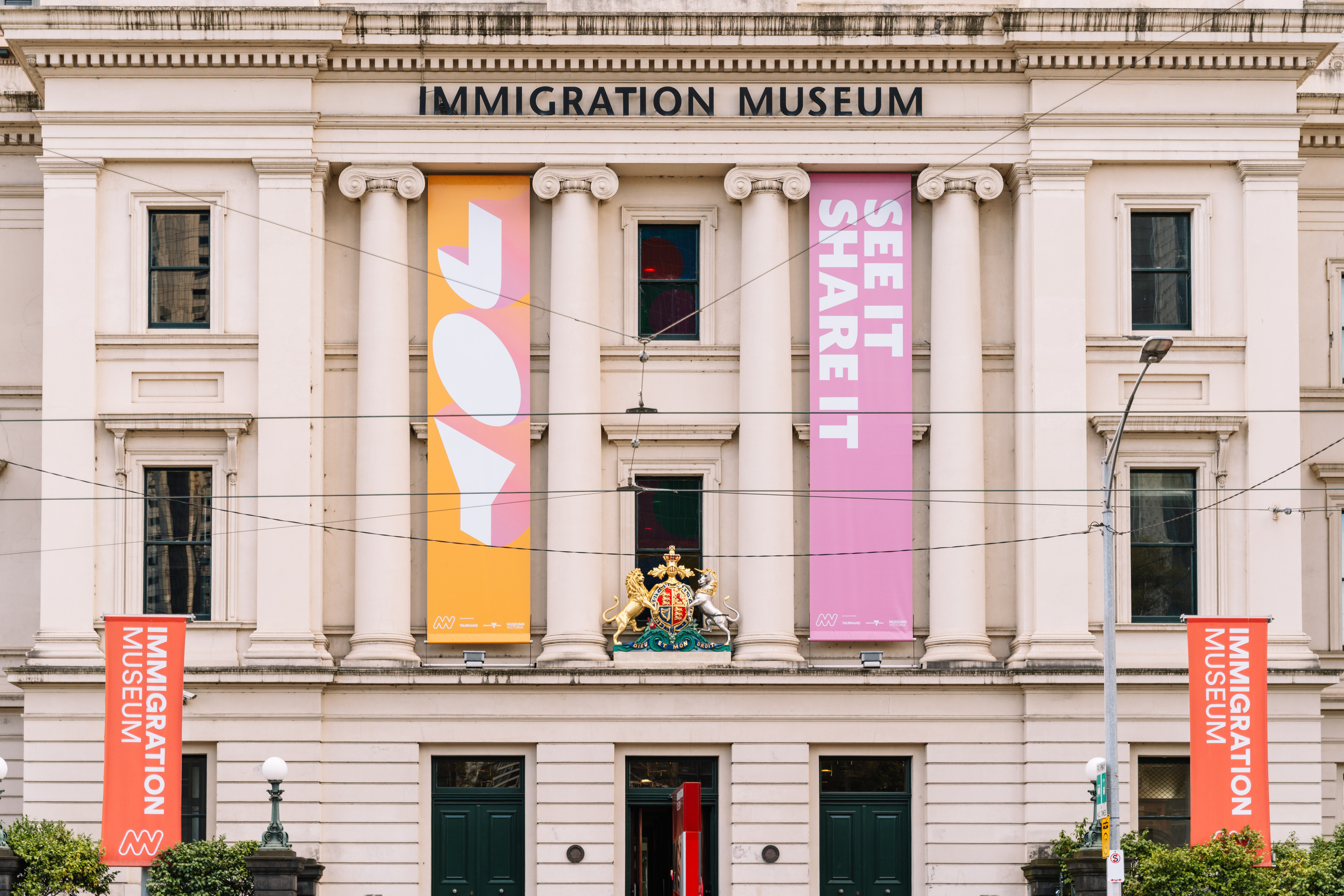 Visit Melbourne's Immigration Museum for educational exhibitions