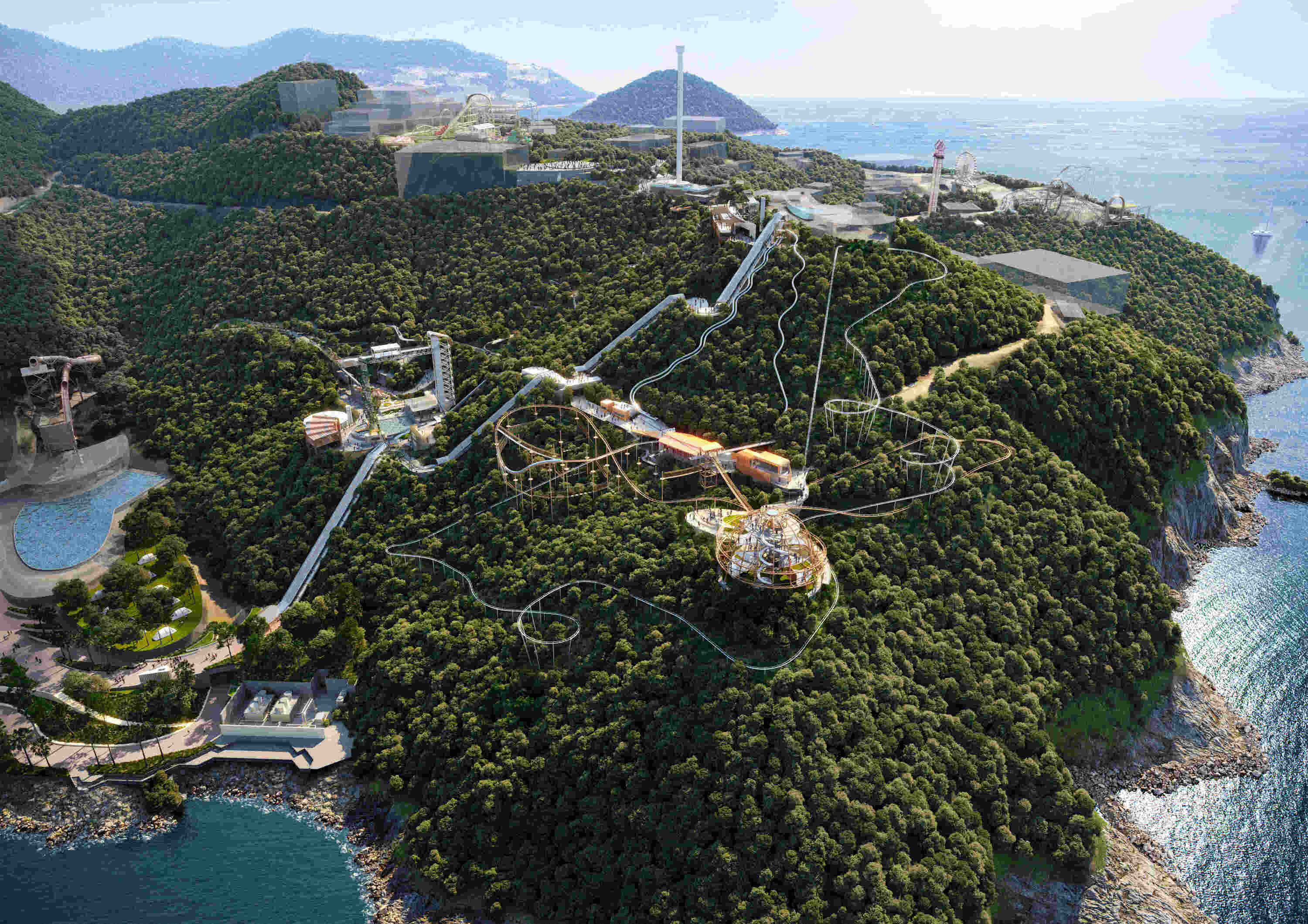Ocean Park Hong Kong to add bungee jumps and ziplines to new Adventure Zone