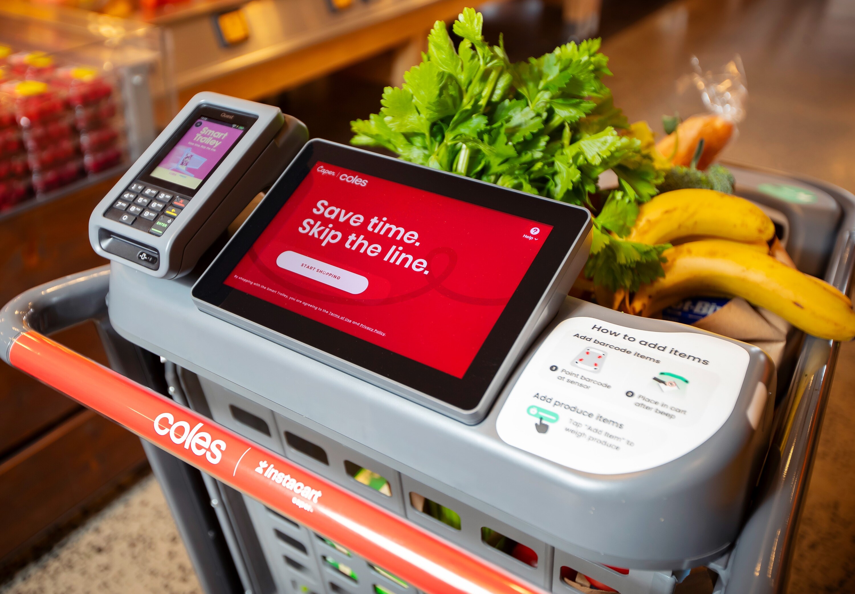 Melbourne will be the first Australian city to use AI smart trolleys