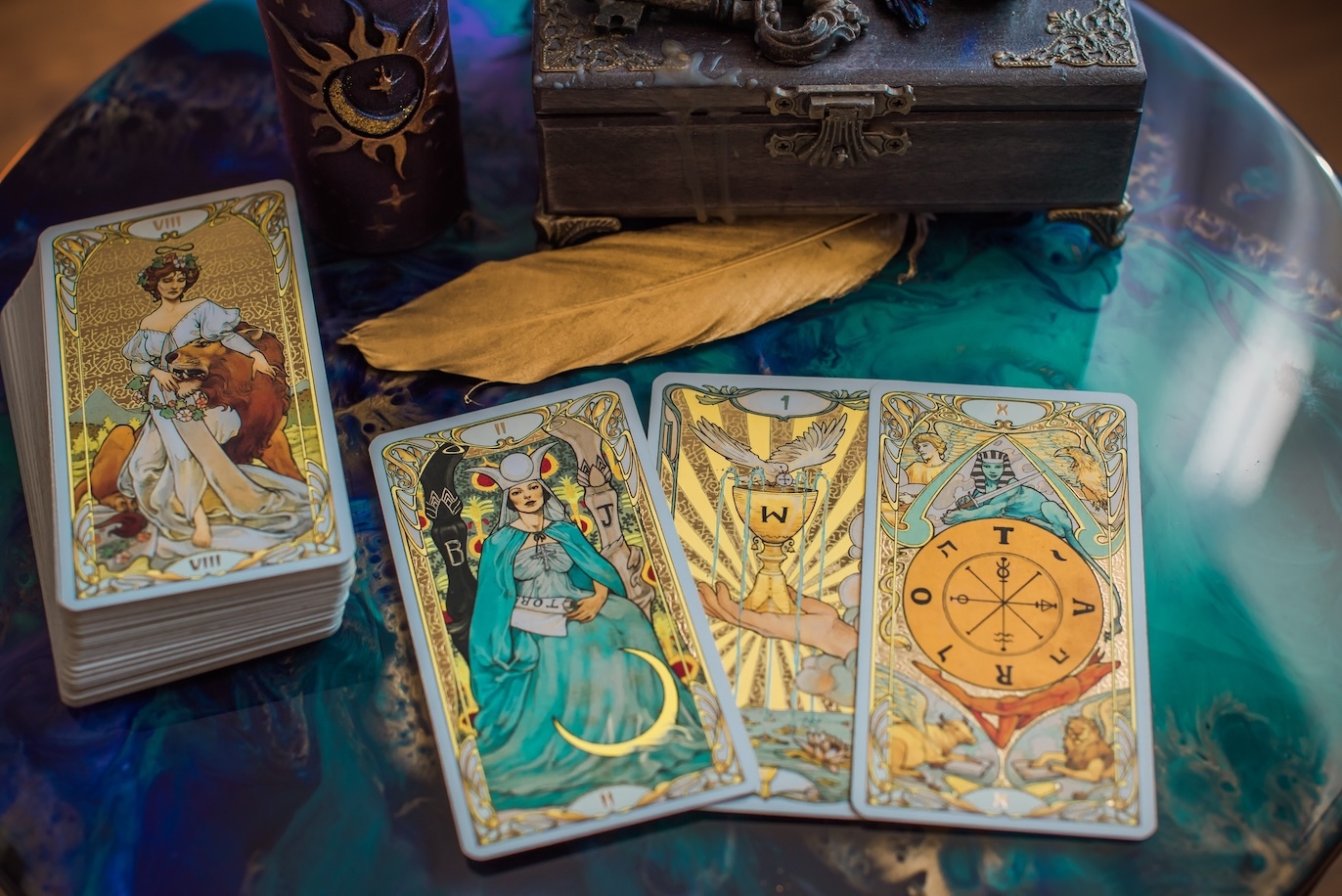 Most Beautiful Tarot Cards 12 Beautiful Tarot Decks For Divination