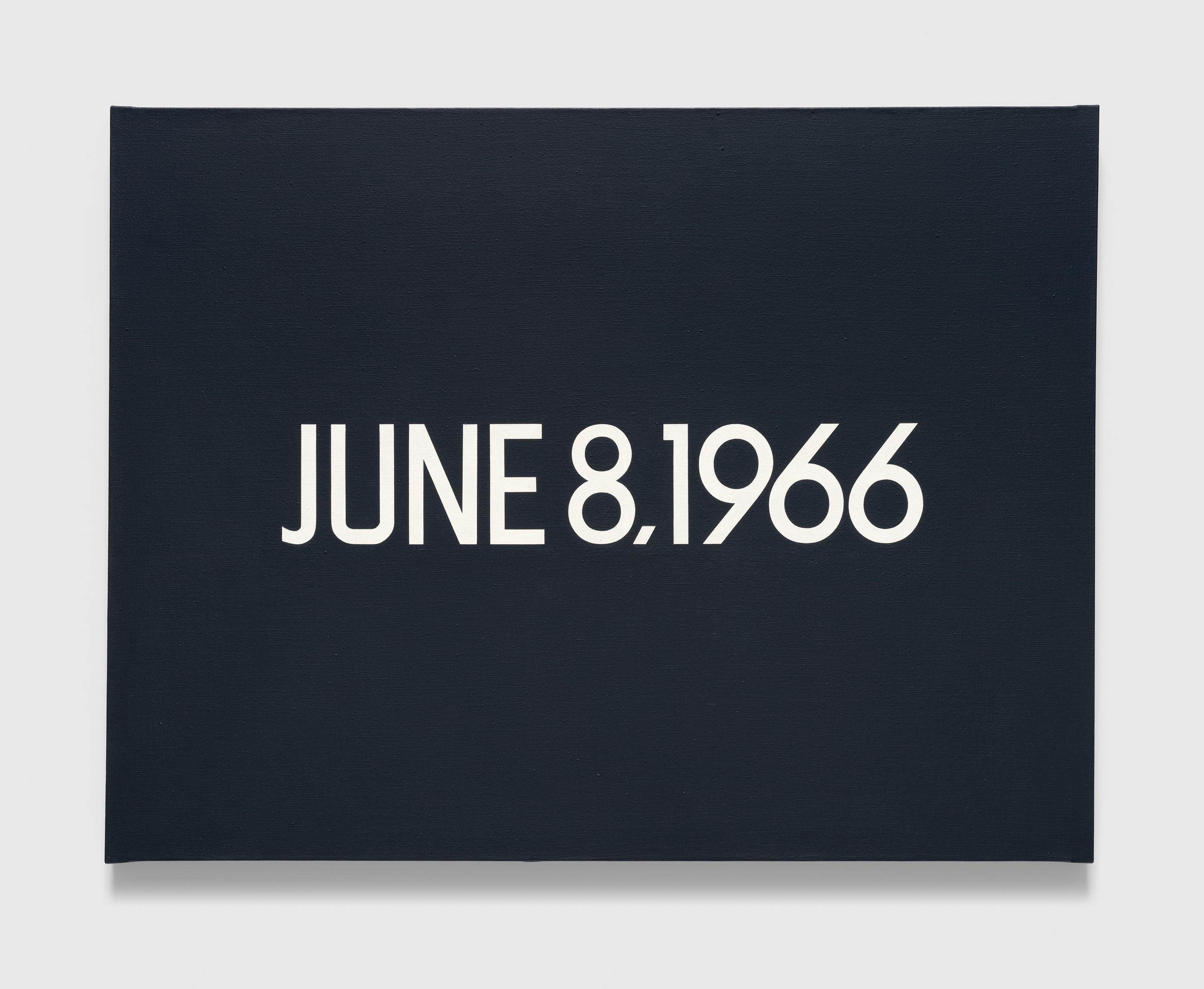 On Kawara: ‘Date Paintings’ at David Zwirner review