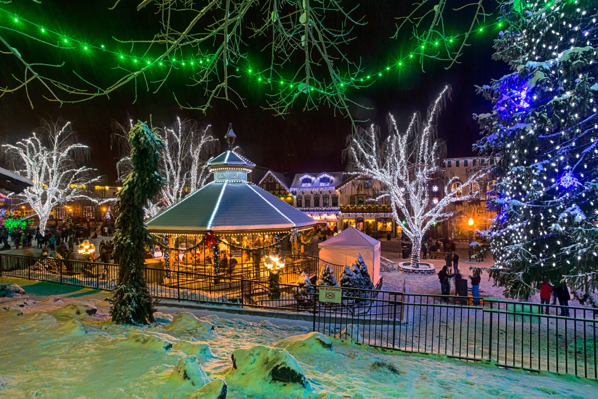 Seattle Holiday Wallpaper