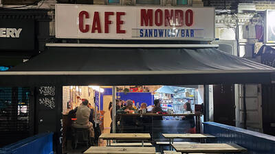 Cafe Mondo Restaurant Camberwell, London Review: Sandwich shop by day ...