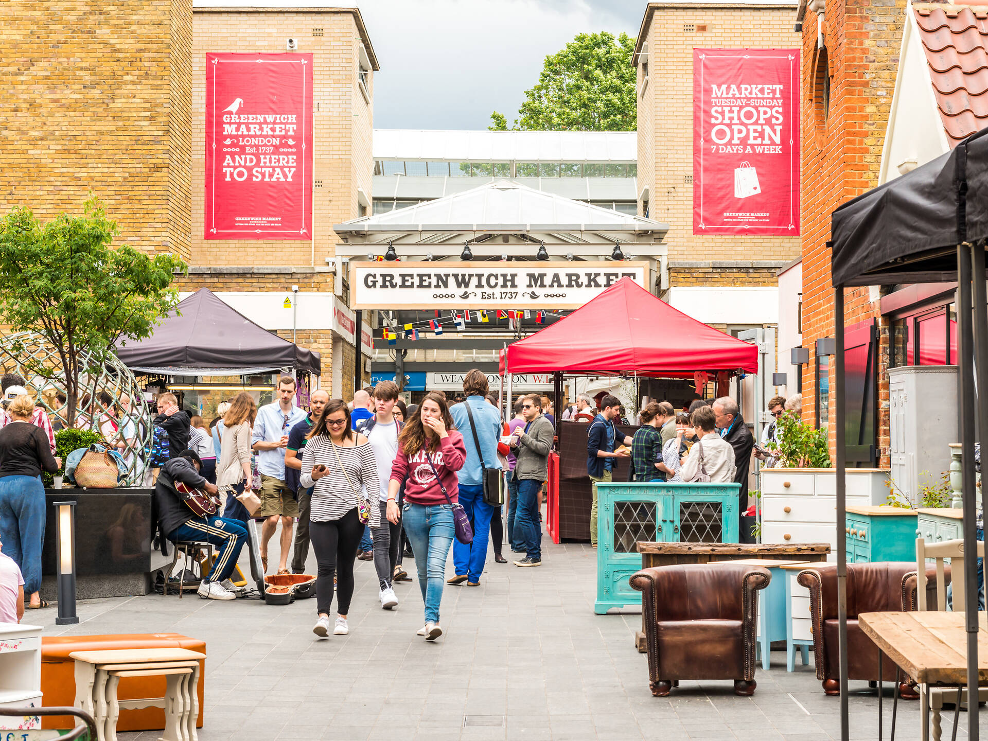 Best London Markets Open on Friday