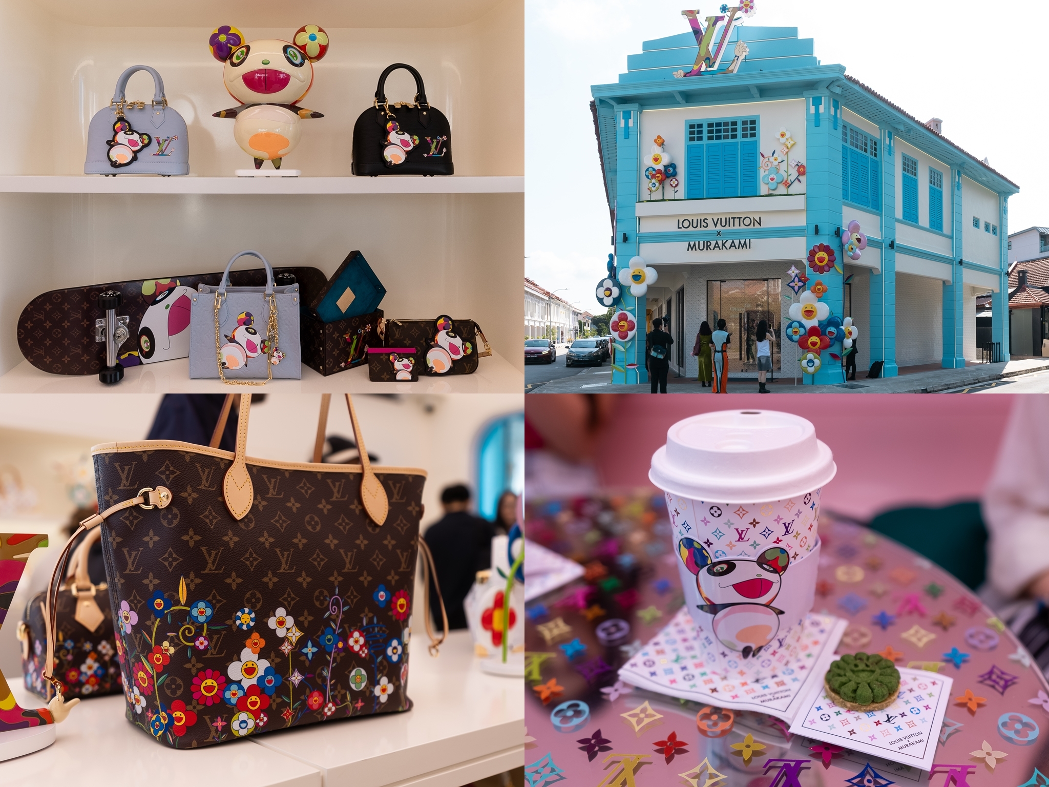 Louis Vuitton x Murakami Pop-Up In Singapore