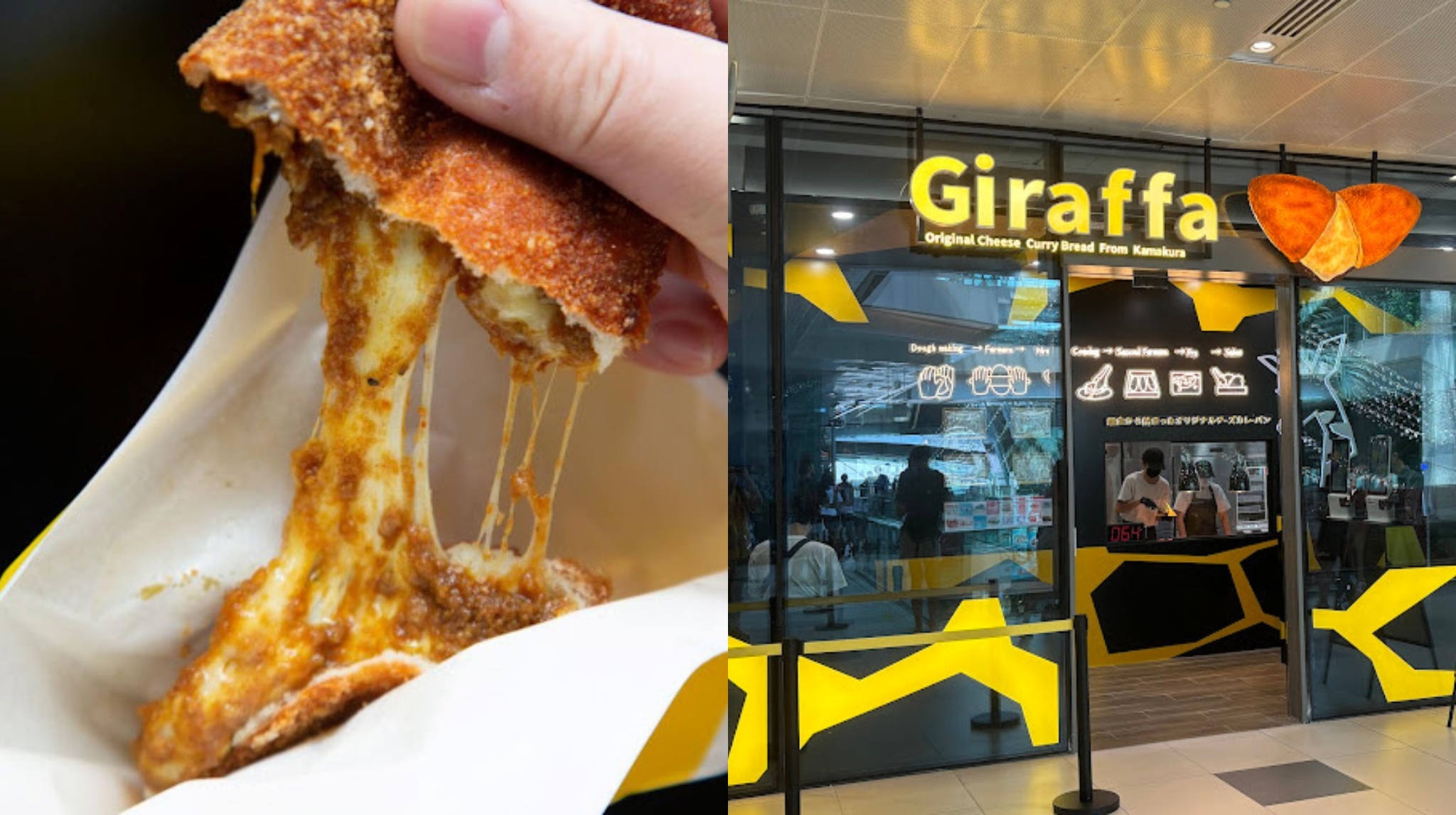 Giraffa: This Viral Japanese Curry Cheese Bread From Kamakura Is Now In Singapore