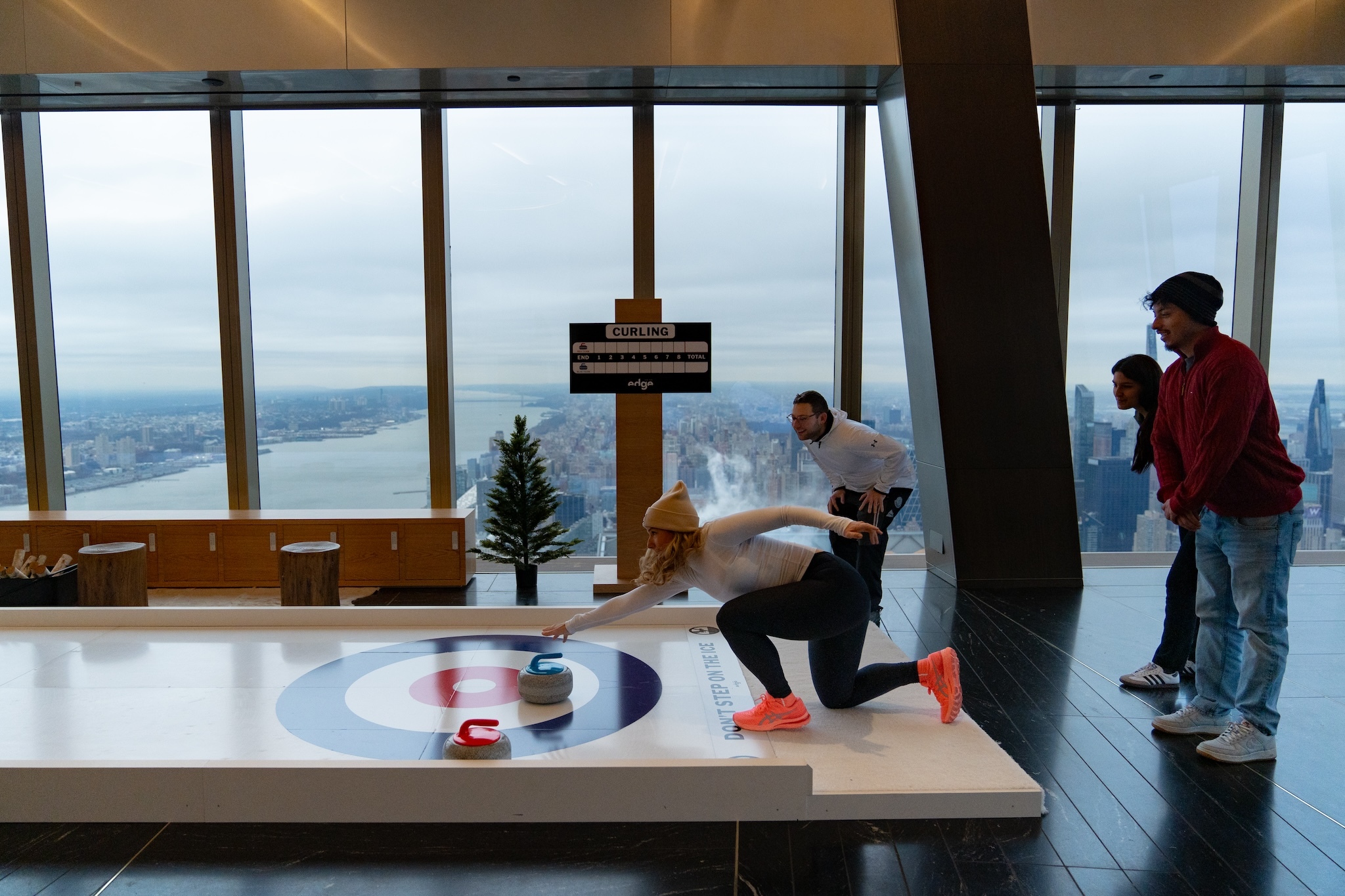 How to go curling at Edge's Sky Chalet in NYC: Pricing, details, and dates