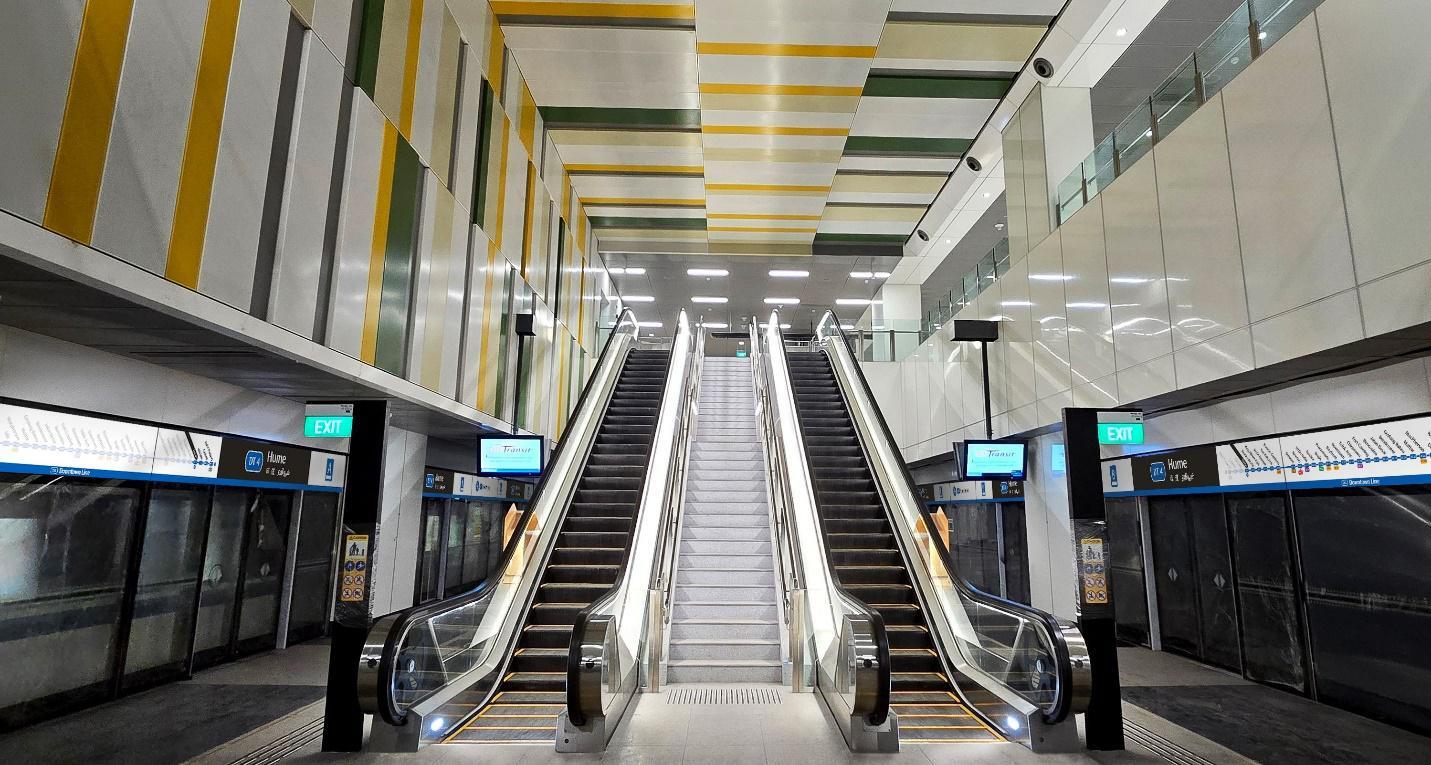 Hume MRT Station On The Downtown Line Opens on February 28, 2025