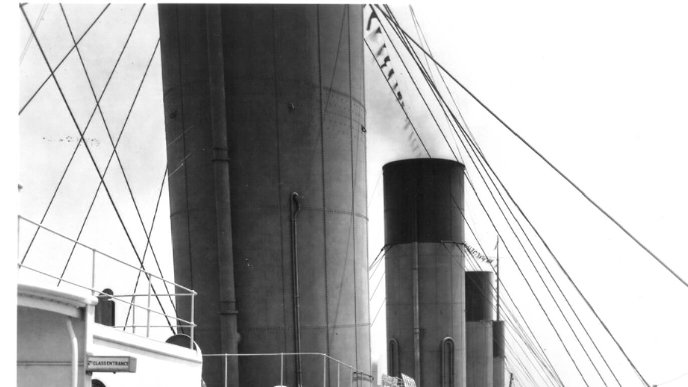 Titanic exhibit near NYC encourages visitors to interact with real ...