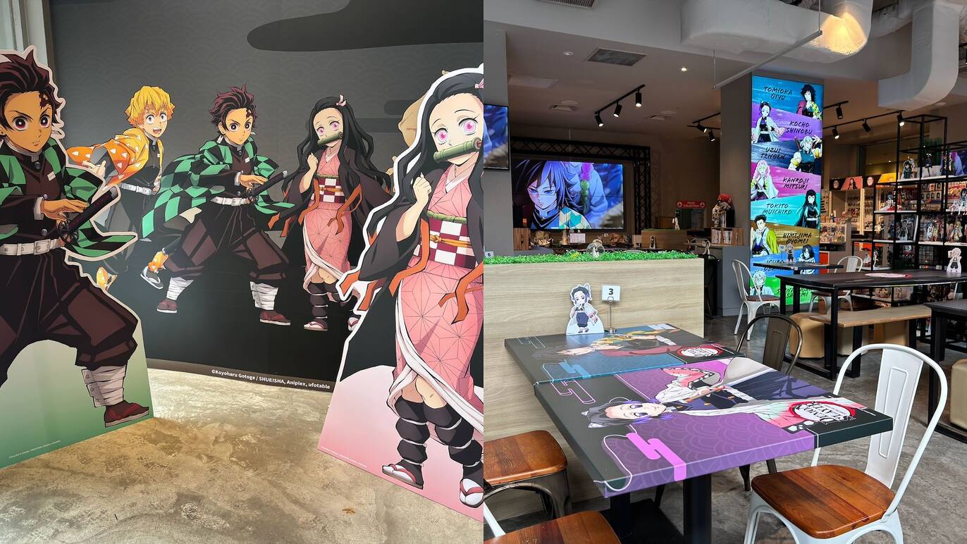 There’s a new Demon Slayer pop-up café in Singapore with themed food ...