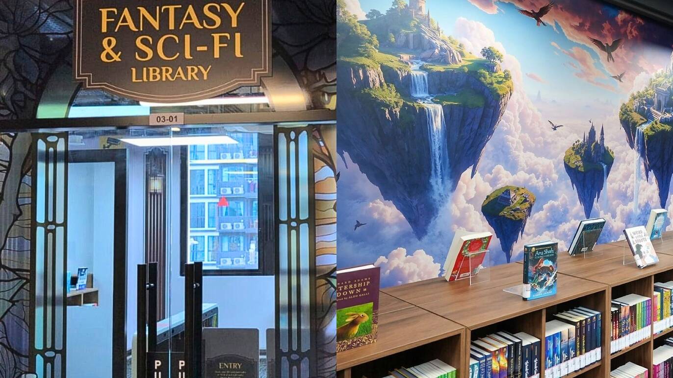There's A New Fantasy And Sci-Fi Pop-Up Library In Tampines