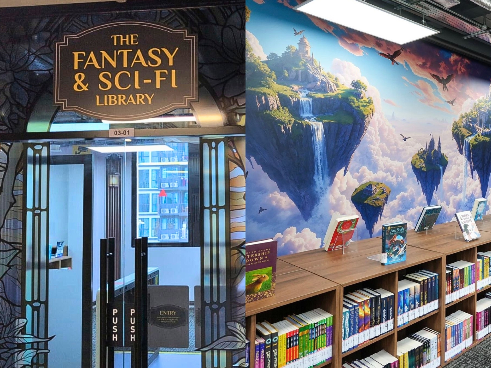 There's A New Fantasy And Sci-Fi Pop-Up Library In Tampines