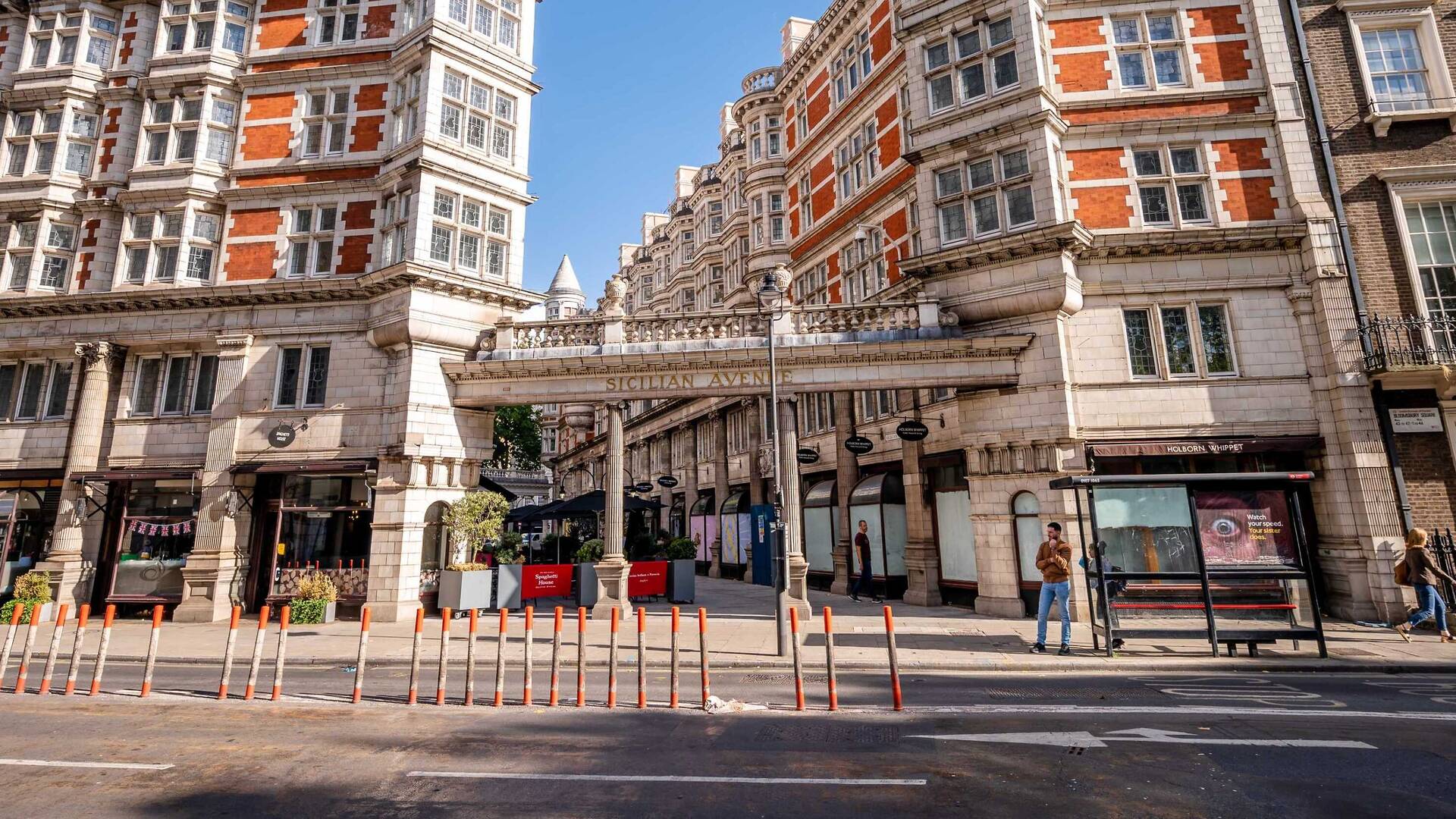Iconic West End Street Sicilian Avenue Is Finally Reopening This Month