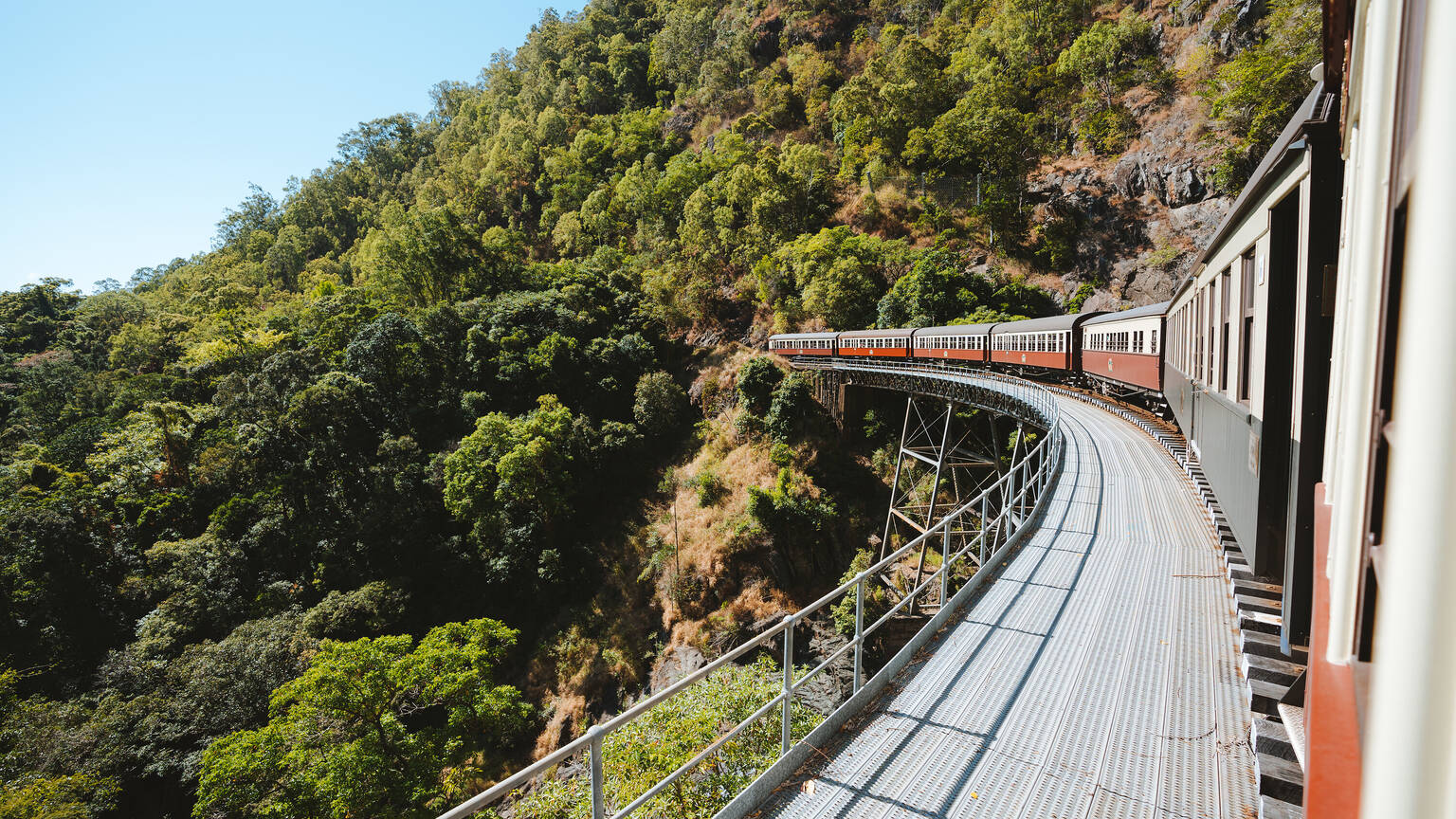 Two of the world’s most beautiful train journeys are in Australia