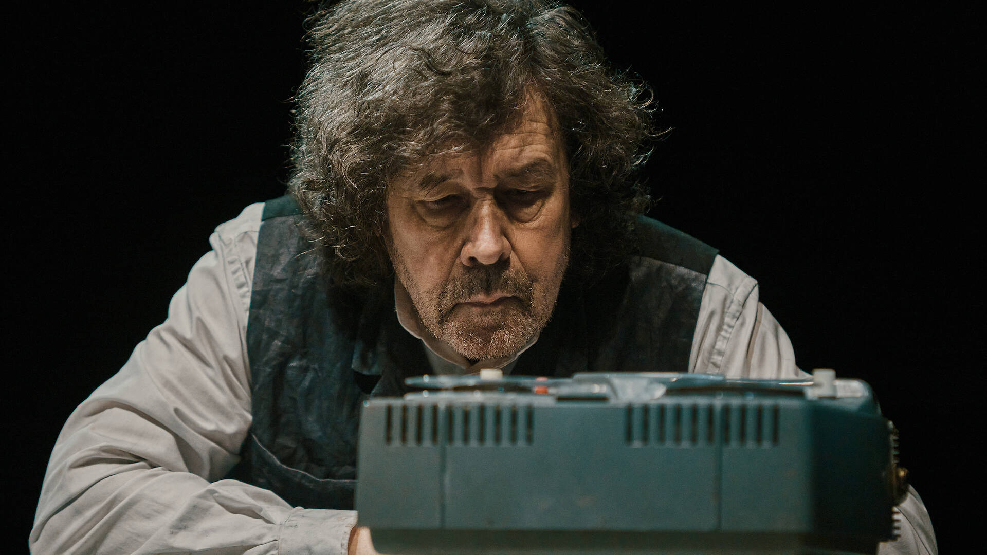 Krapp’s Last Tape, Barbican Centre: Stephen Rea stars in Samuel Beckett’s great play about a man ...