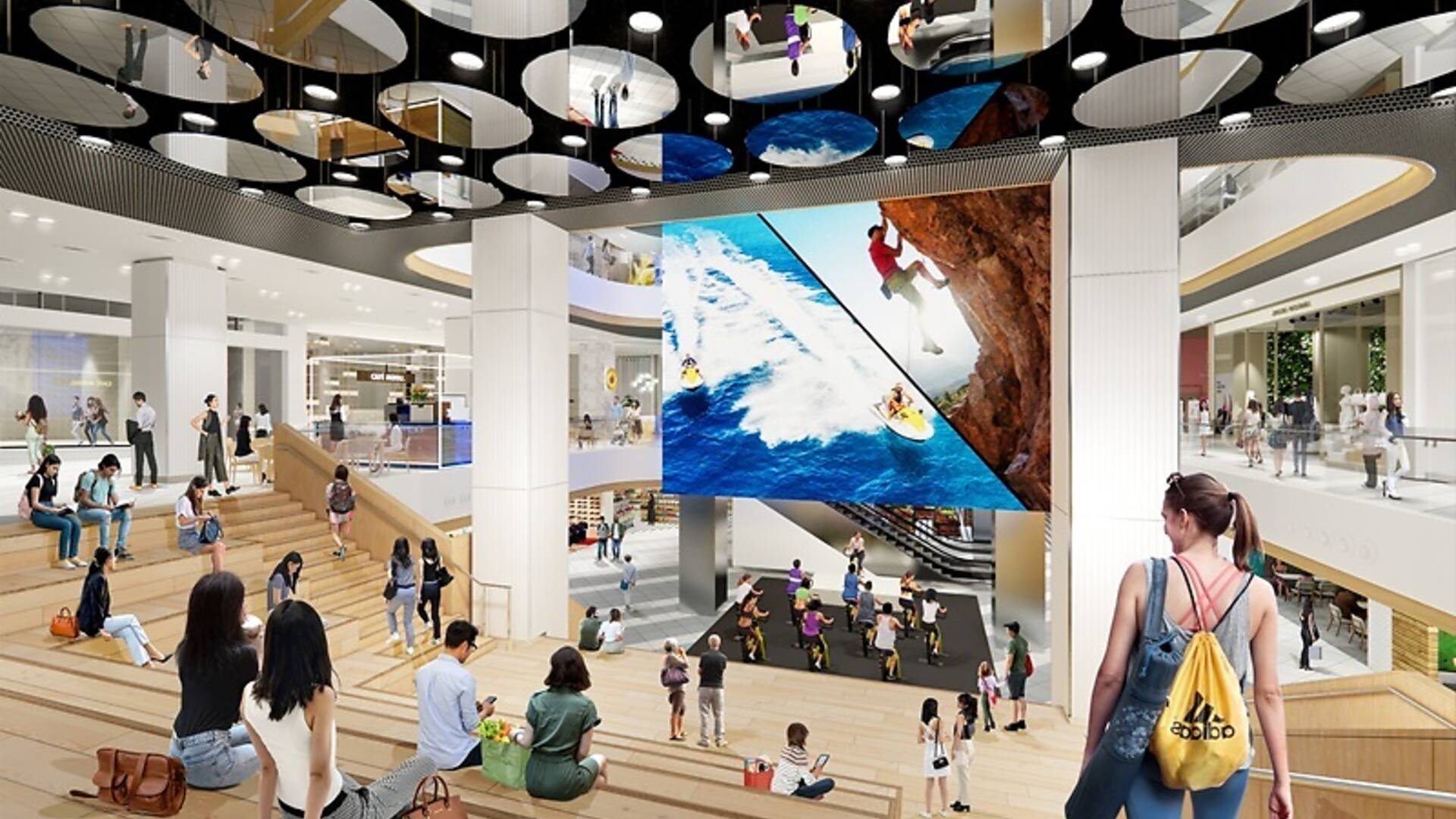 The Cathay Re-opens With A New 360-Degree Multimedia Tower