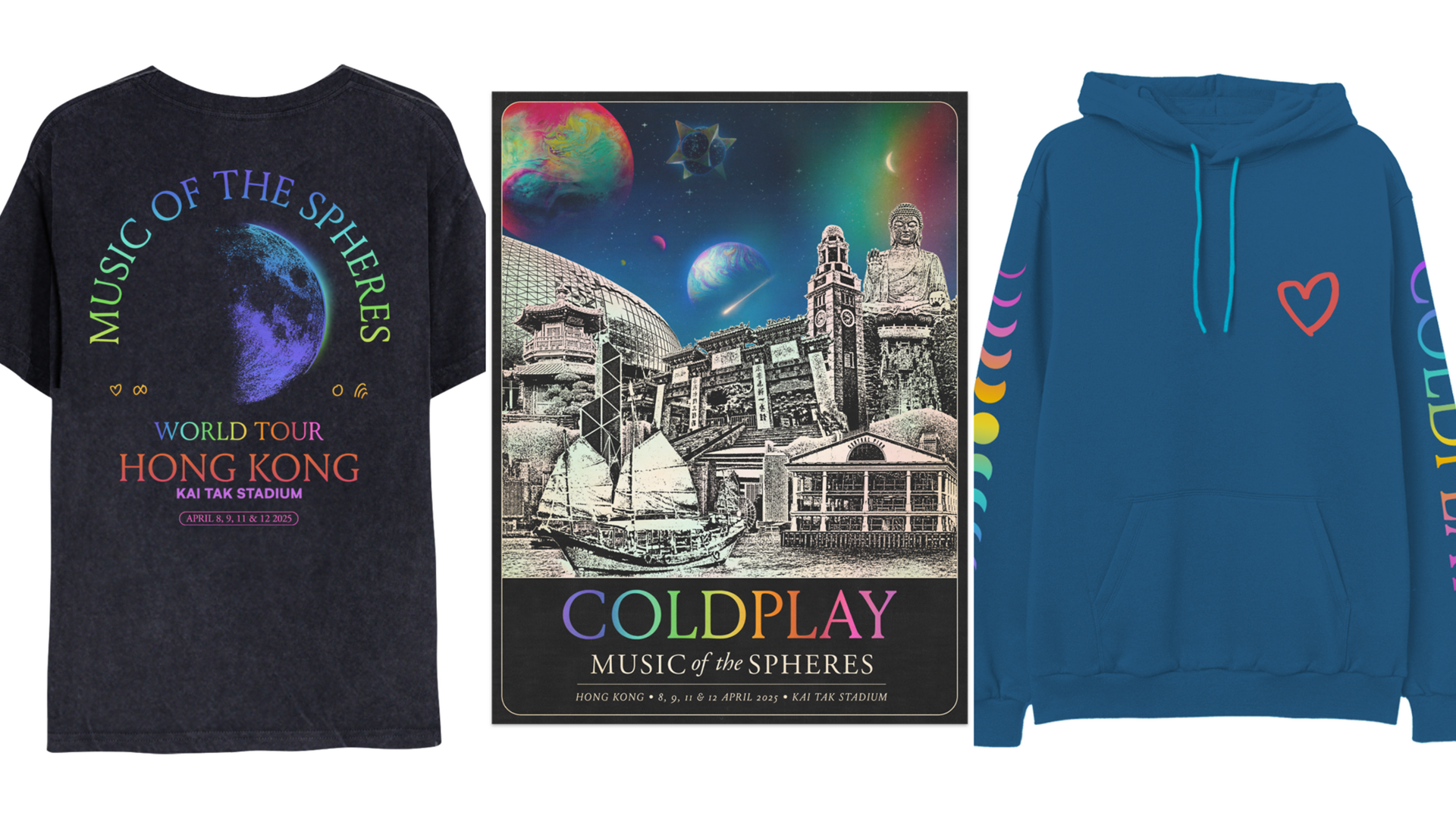 A Coldplay pop-up will sell exclusive merch ahead of their Hong Kong ...
