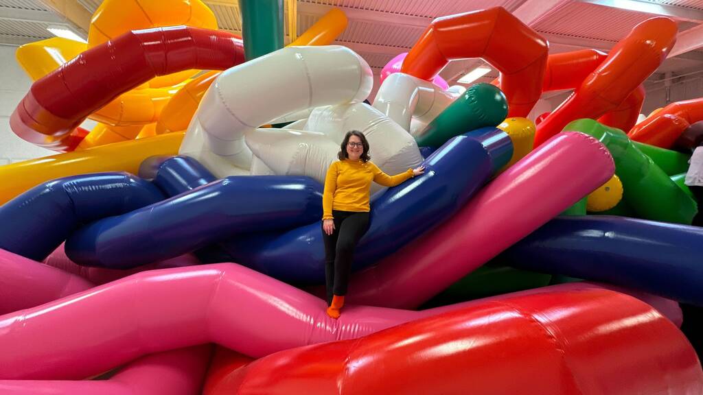 This surreal inflatable wonderland is free to visit in Brooklyn right now