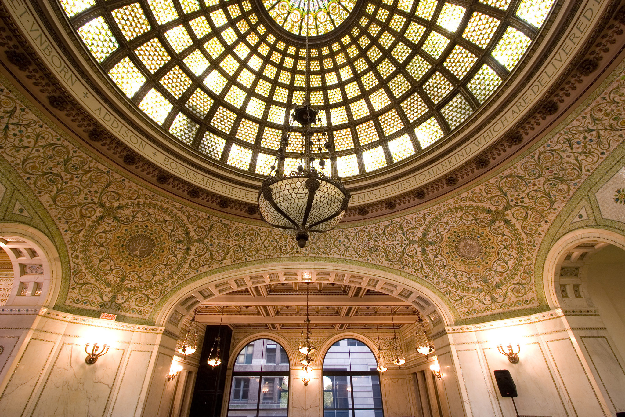 Tiffany Dome Chicago Cultural Center Chicago Cultural Center Stained