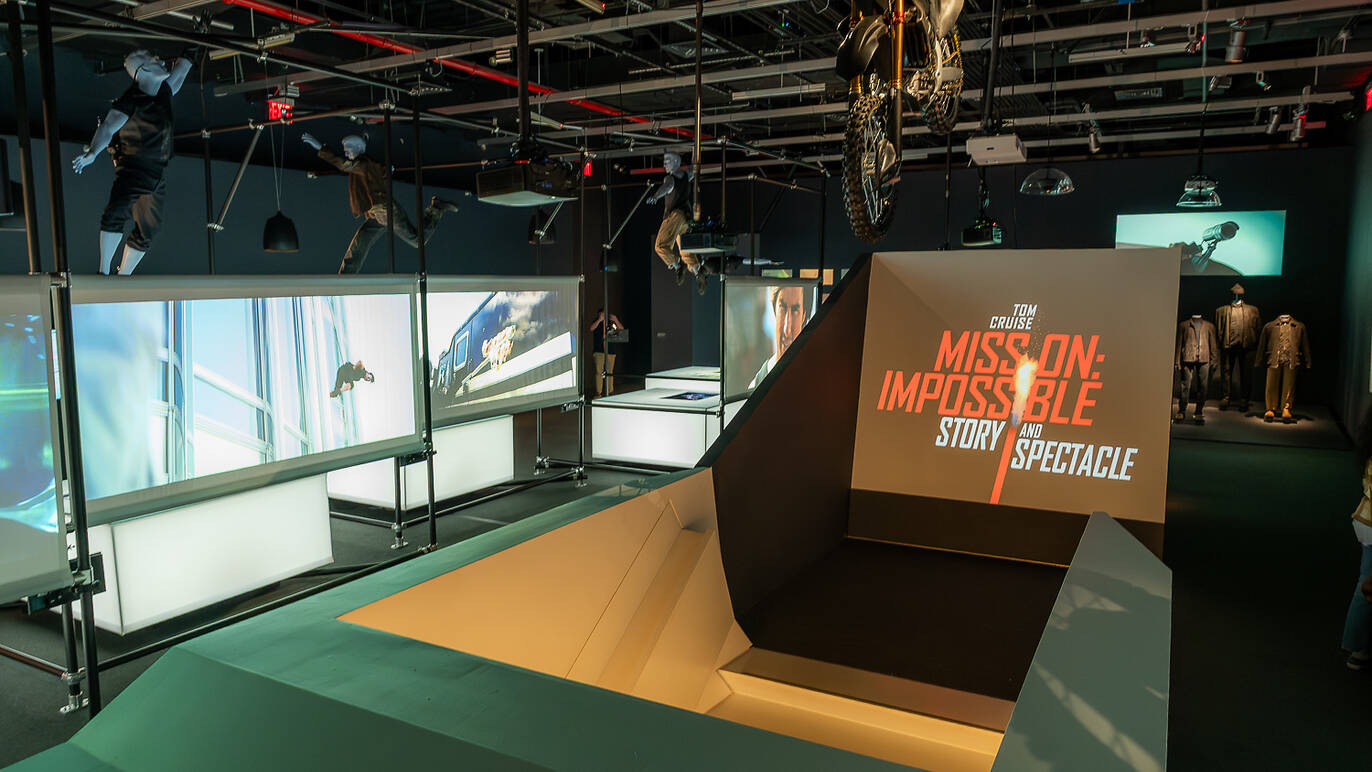 A new Mission: Impossible exhibit spotlights Tom Cruise's stunts