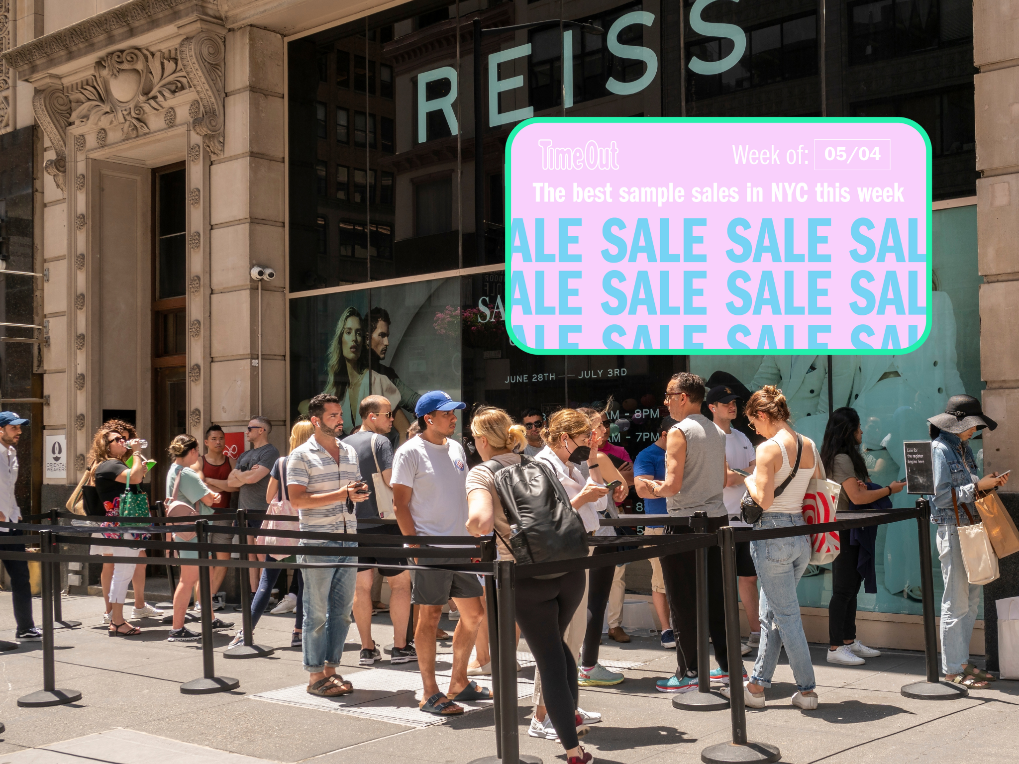 Best Samples Sales in NYC This Week to Get Ready for Summer