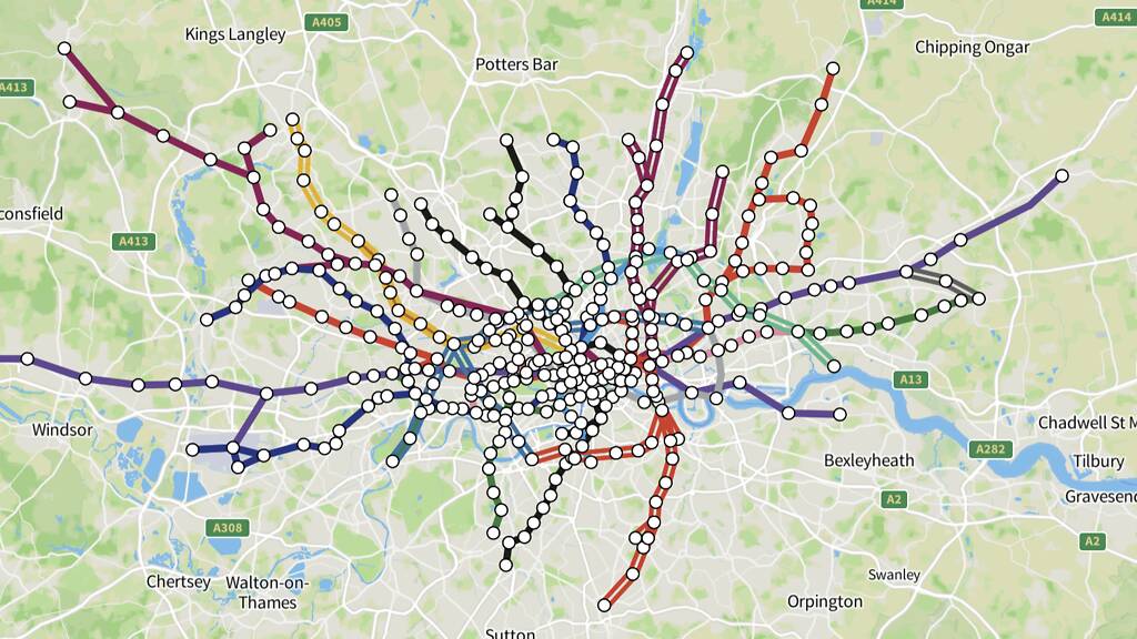 A New Interactive Map Shows How Much It Costs To Live At Every London ...