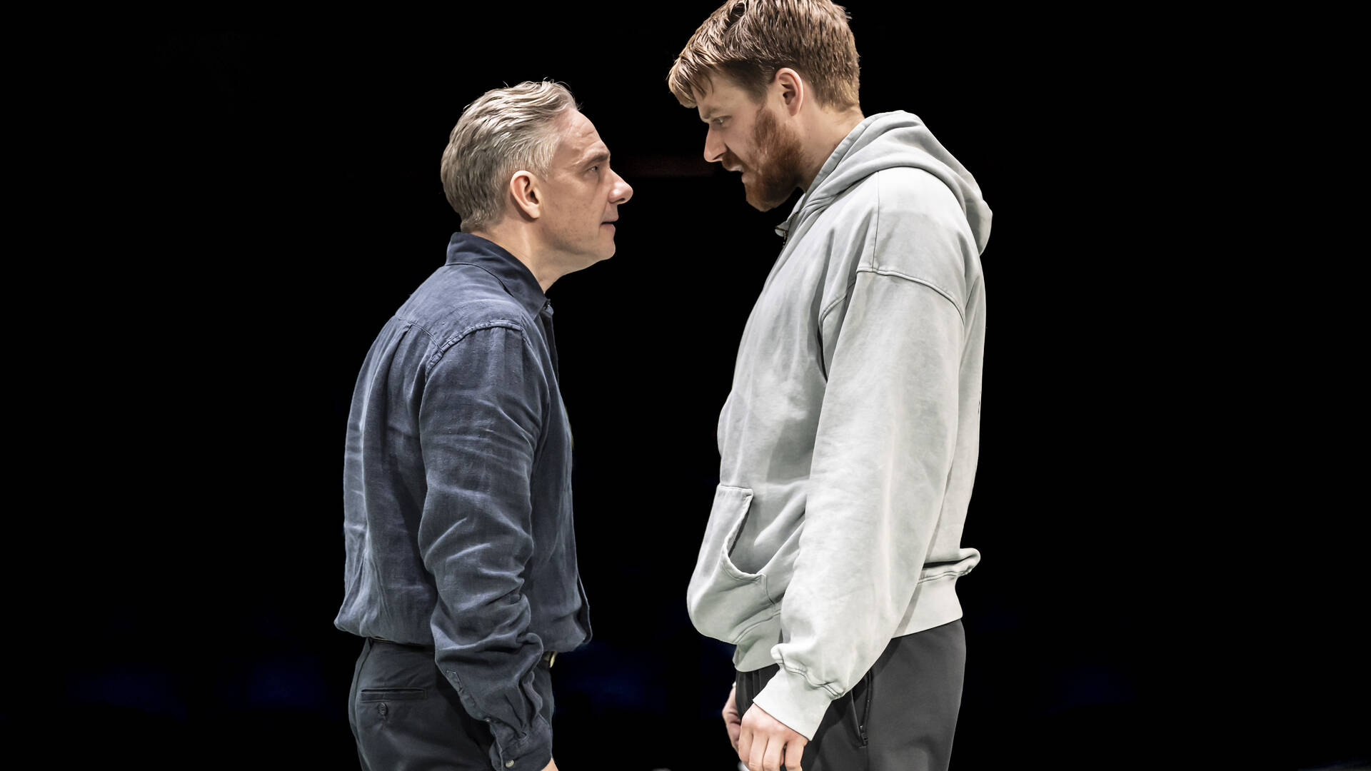 The Fifth Step, @sohoplace review: Jack Lowden and Martin Freeman star ...