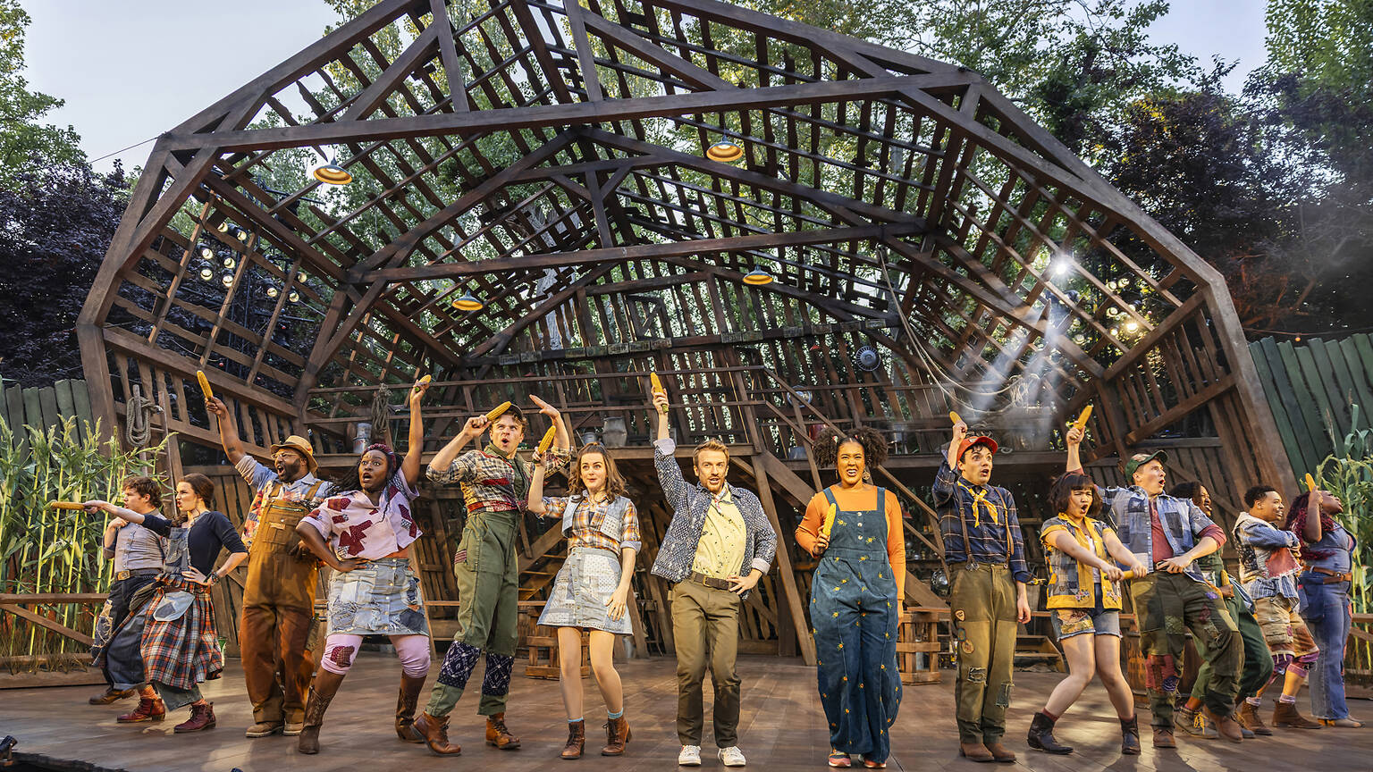 Shucked, Open Air Theatre review: UK premiere for this very silly US ...