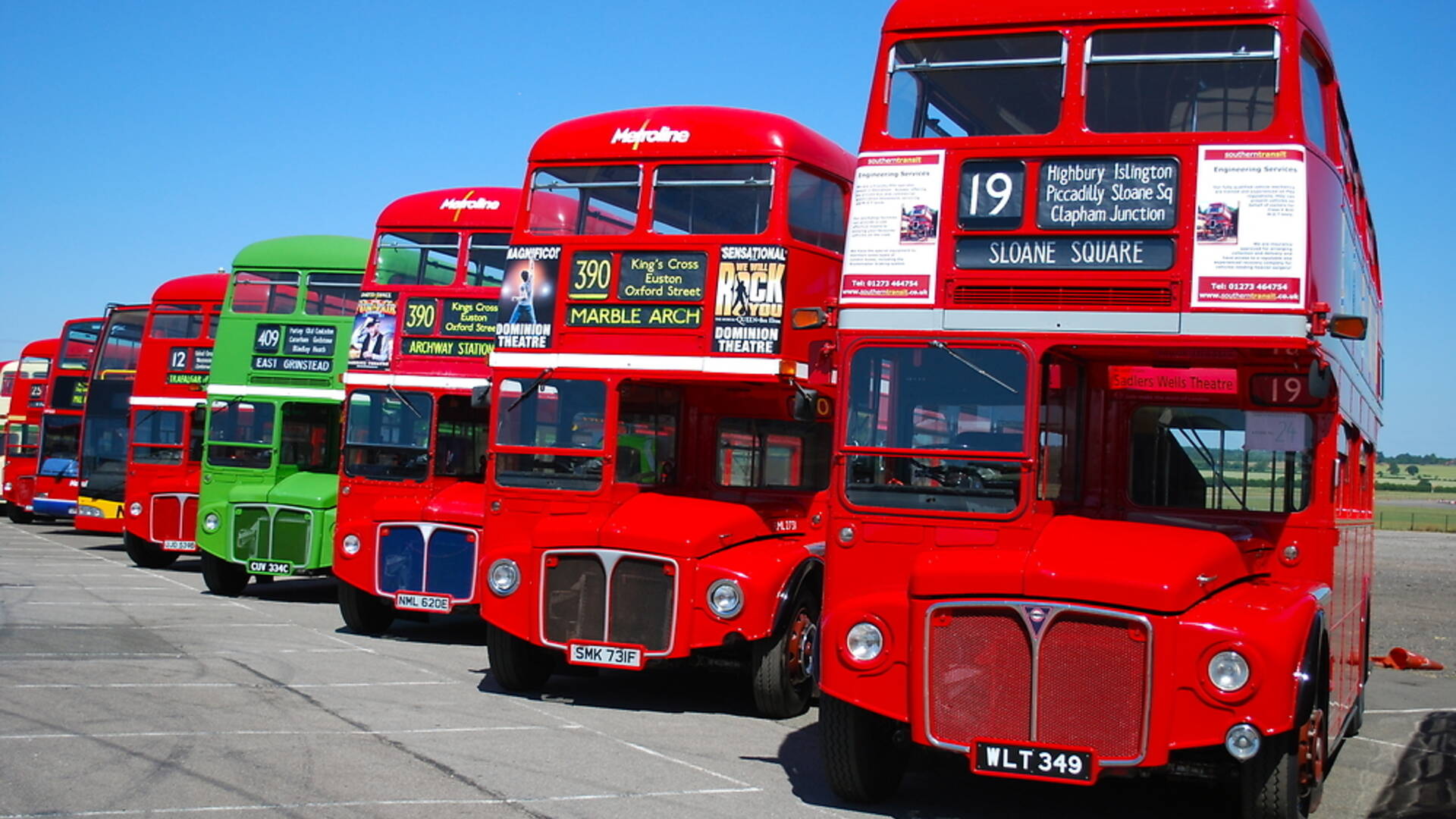 You Can Ride Vintage Double Decker London Buses for Free this Weekend