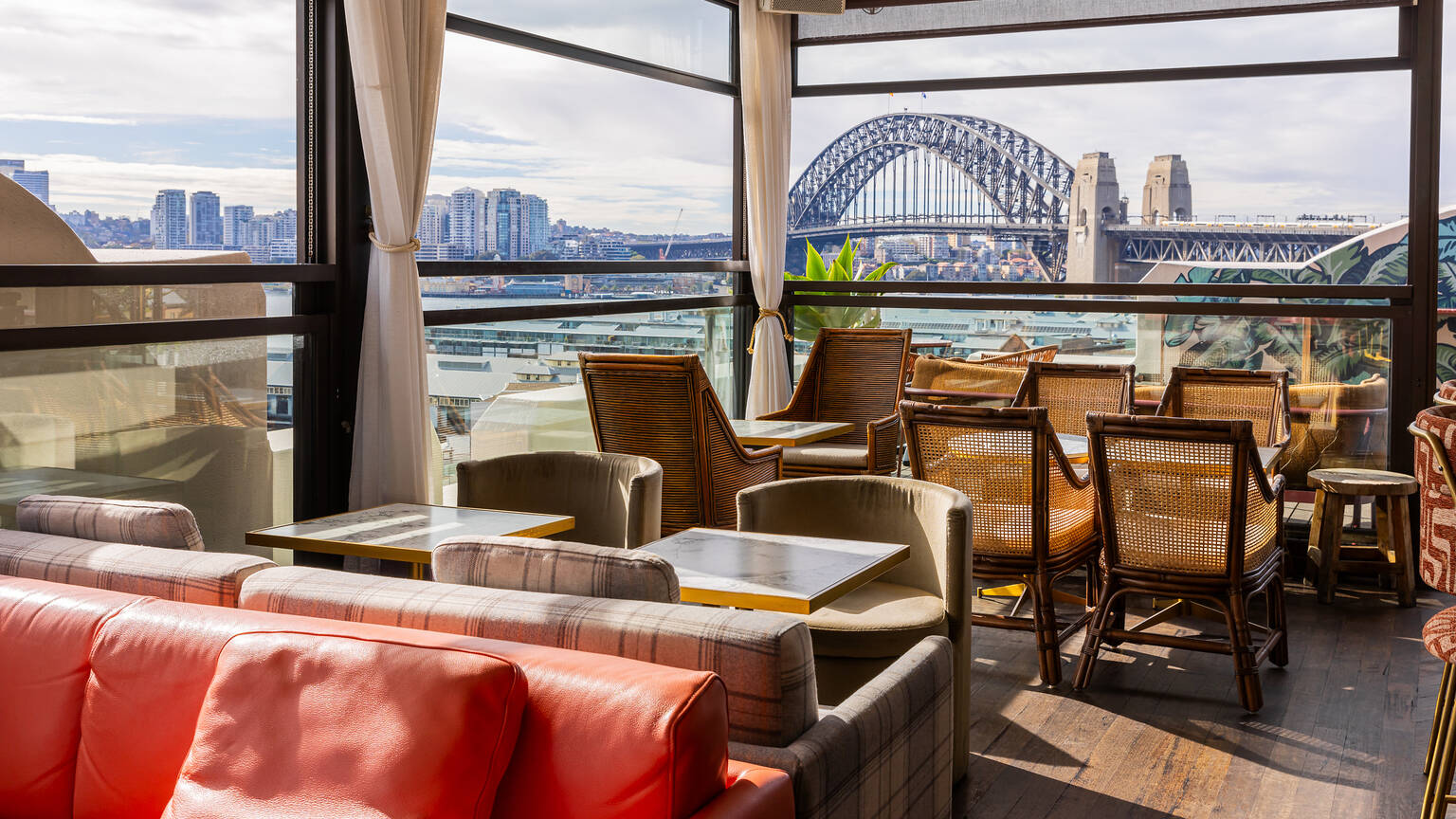 Henry Deane is a bar with one of the best views in Sydney