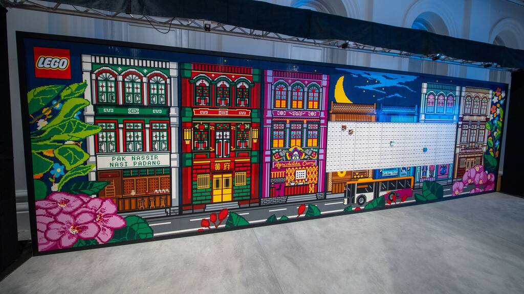 SG60 Lego Exhibition at National Museum: See Singapore's Largest Lego Mural