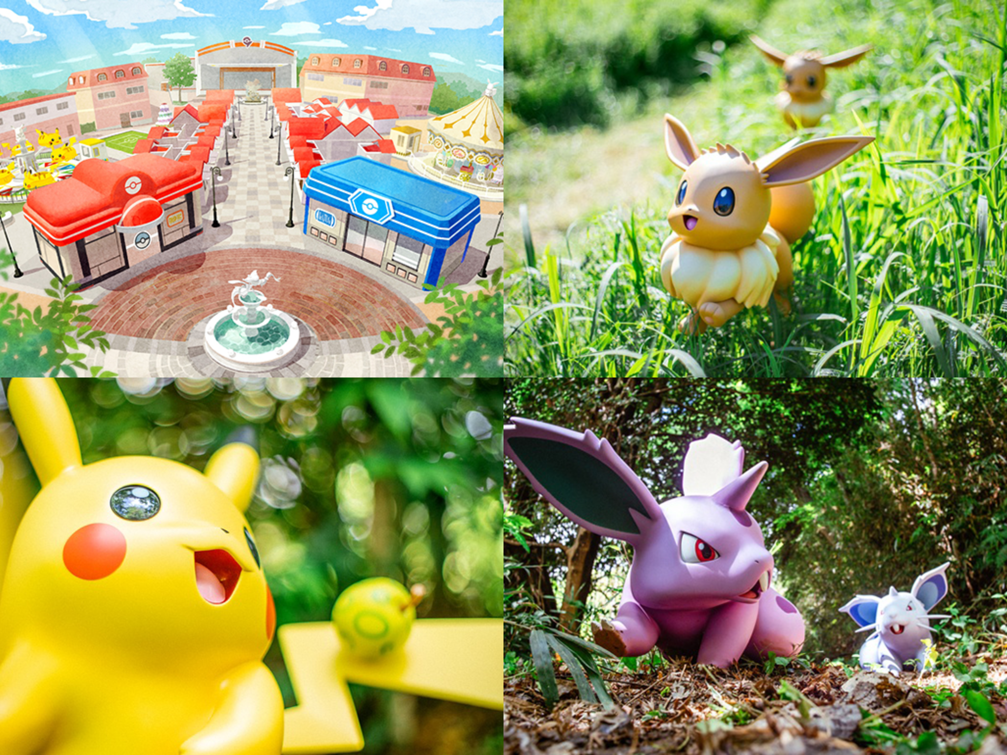 PokéPark KANTO: New Pokémon Theme Park Coming to Tokyo in 2026