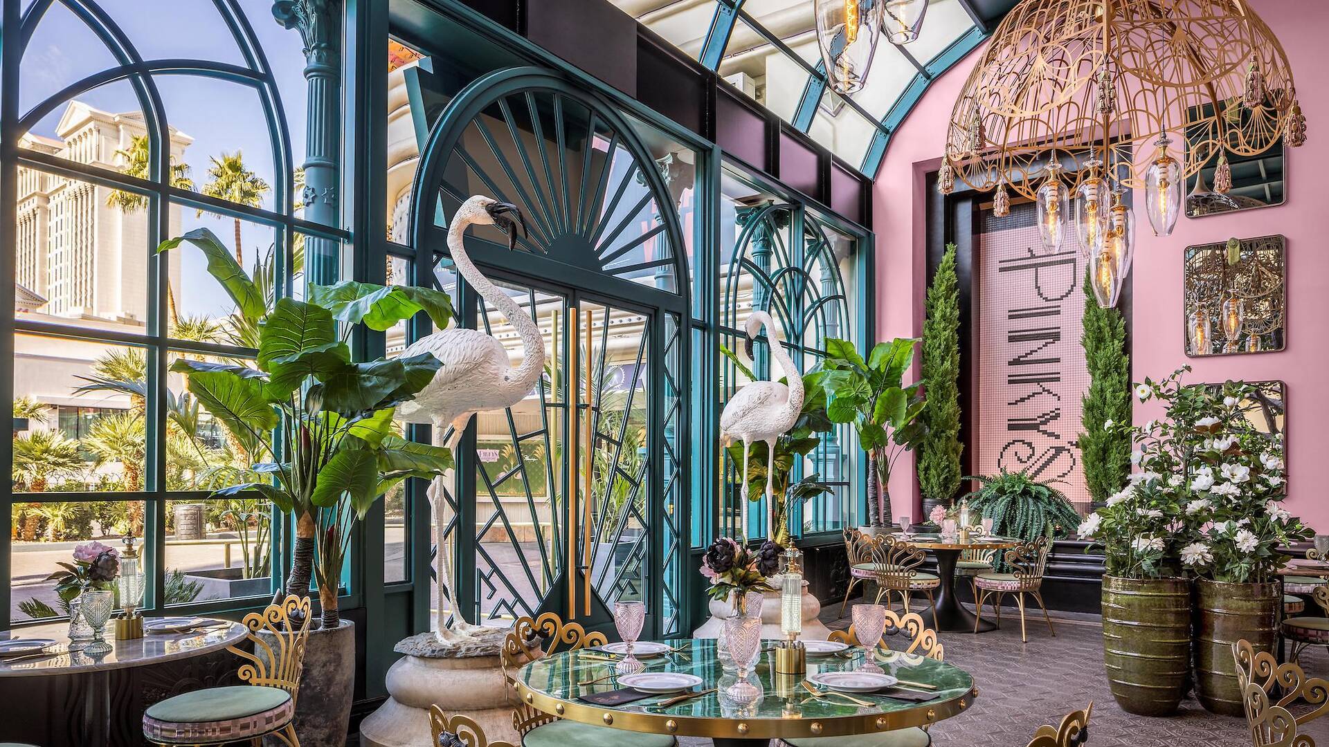 Inside Pinky’s: Lisa Vanderpump’s Lavish Lounge at the Flamingo