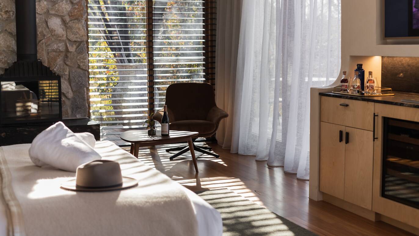 Chalets at Blackheath is a dreamy luxury hotel in the Blue Mountains