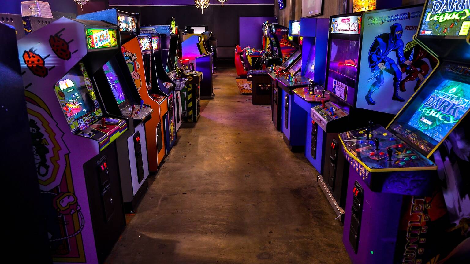 Best Arcade Bars in Los Angeles for Drinks and Games