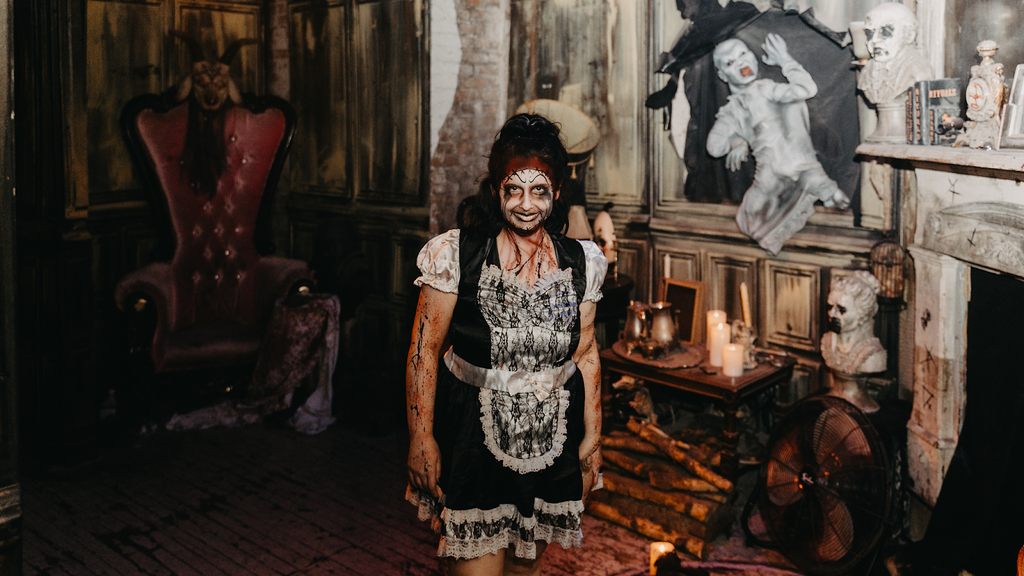 The spooky Blood Manor haunted house in downtown NYC is officially open ...