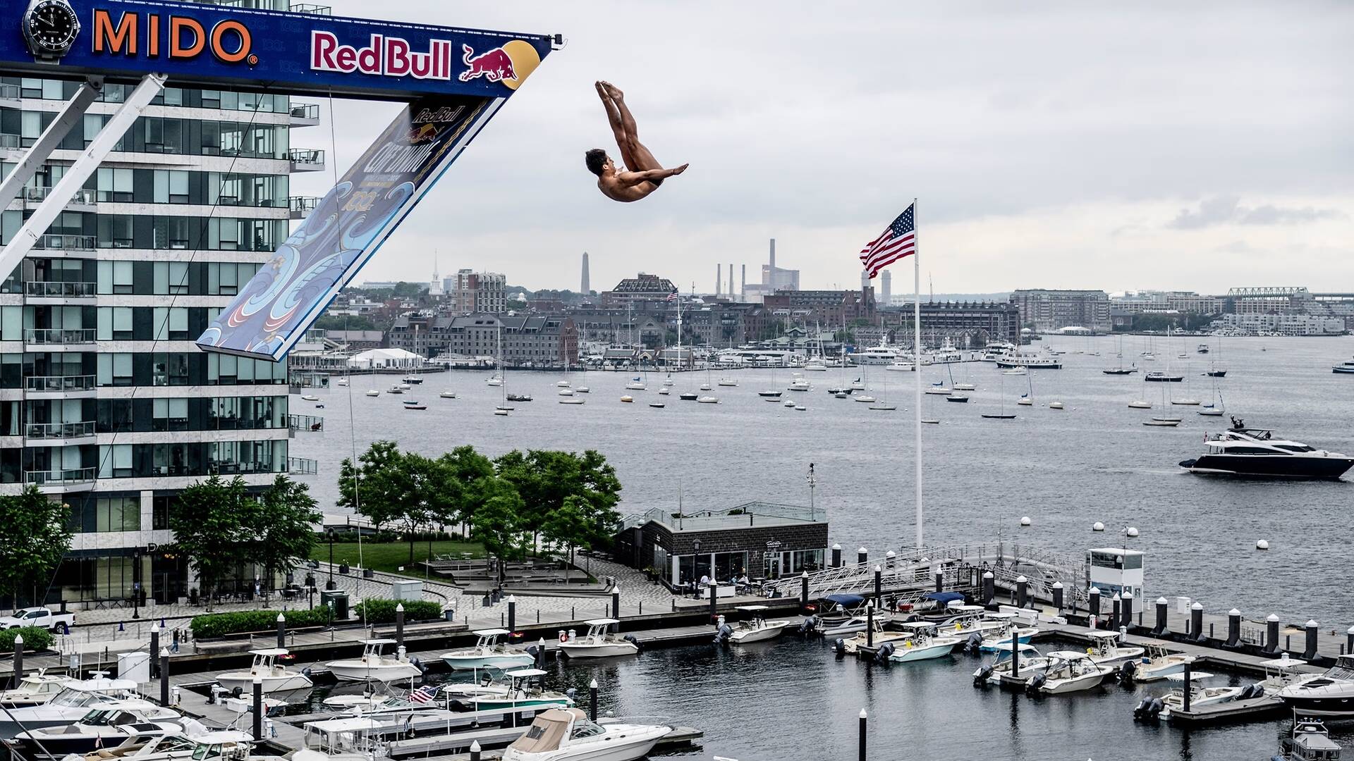 2025 Red Bull Cliff Dive ends its season in Boston this weekend
