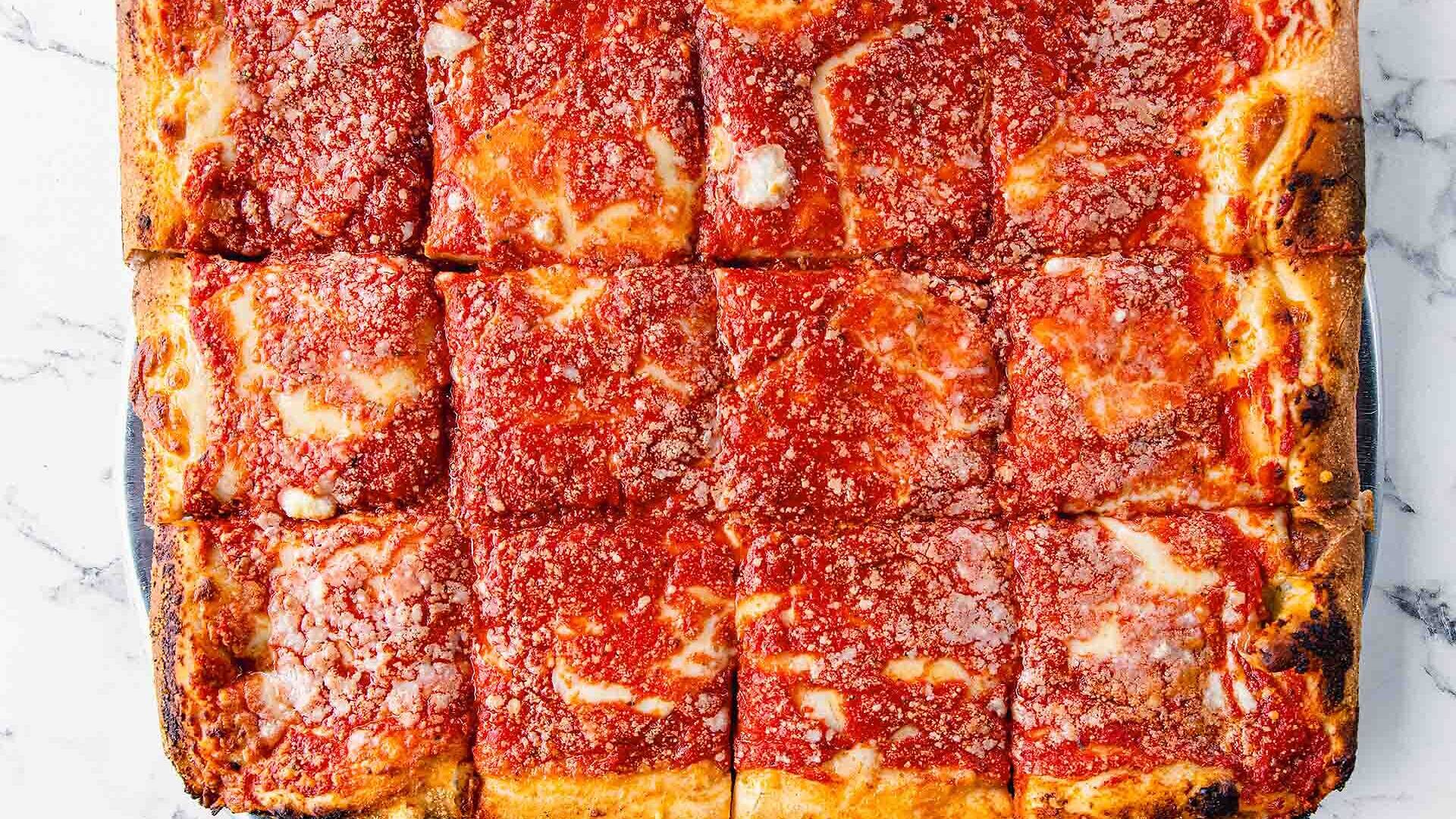 Food Network Names L&B Spumoni Gardens Best Pizza Slice in New York