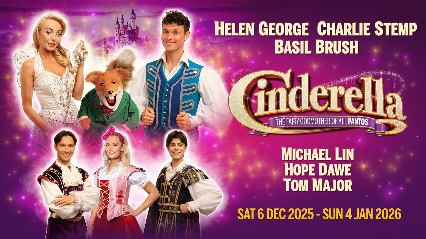 Cinderella, Richmond Theatre: Charlie Stemp, Helen George and Basil ...