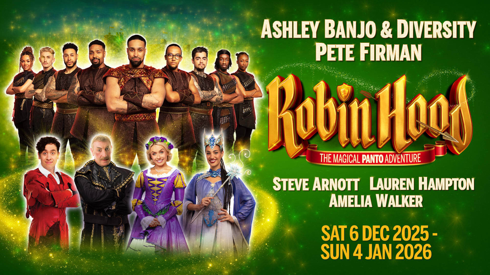 Robin Hood, New Wimbledon Theatre: Trad panto starring Pete Firman and ...