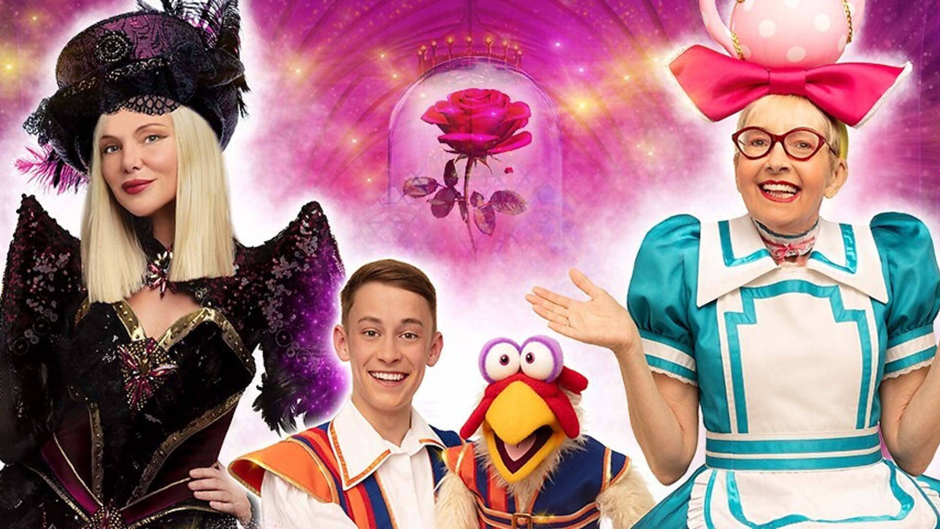 Beauty and the Beast, Churchill Theatre: Samantha Womack and Su Pollard ...