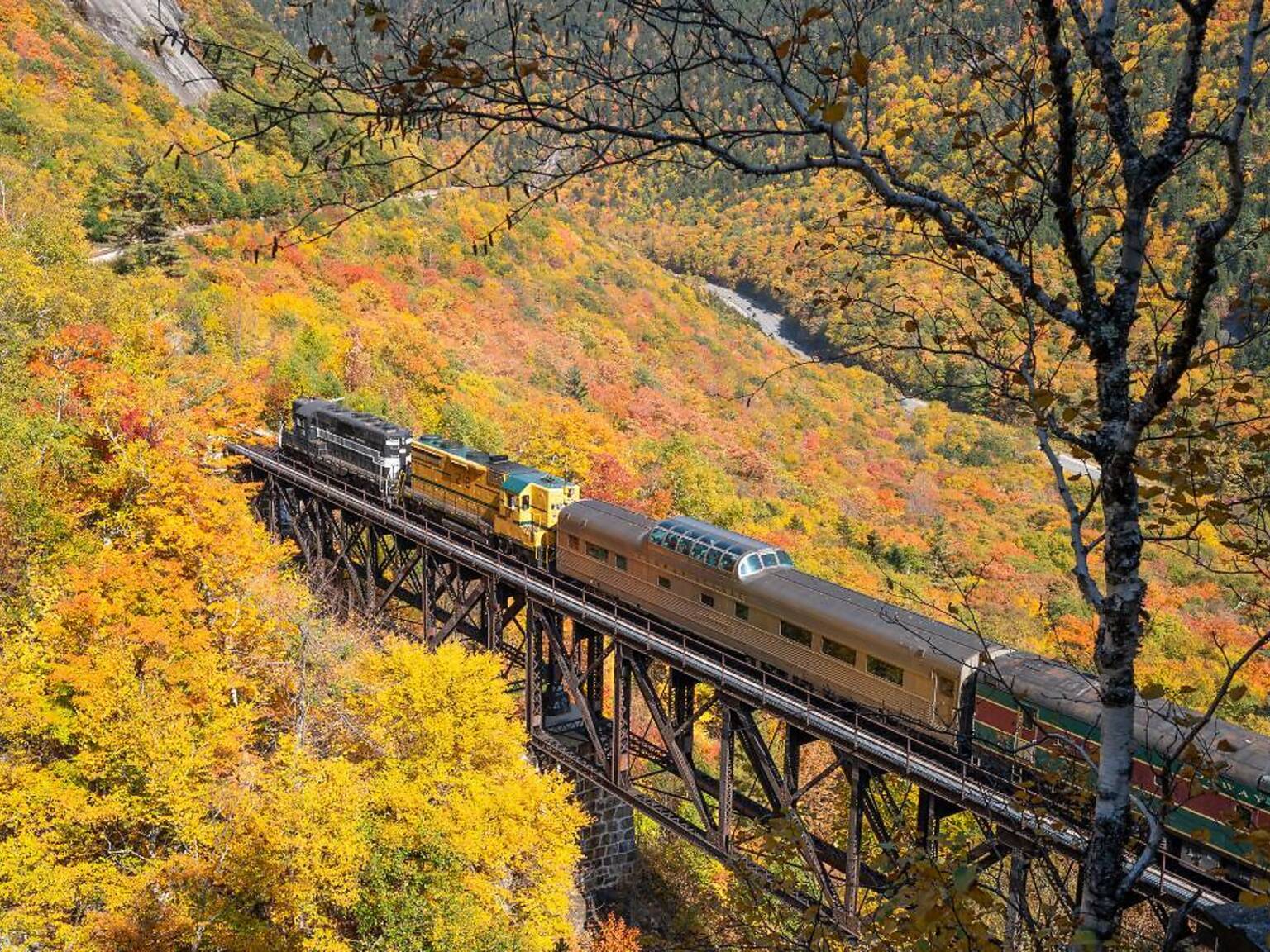 These Are the Best Fall Foliage Train Rides in the U.S.